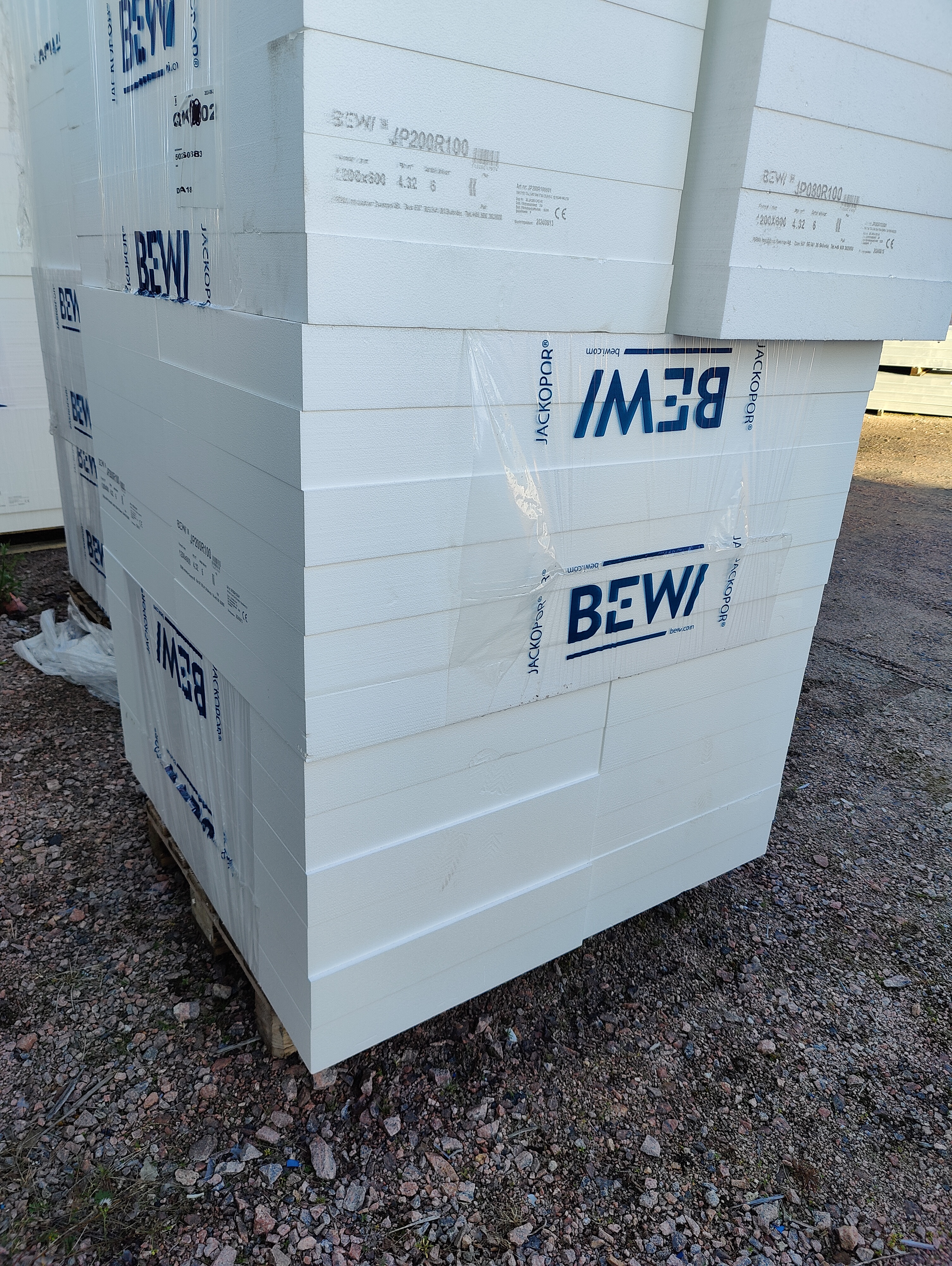 Cellplast Bewi JACKOPOR EPS 80 600x1200x100 mm (ca 34,56 kvm ...