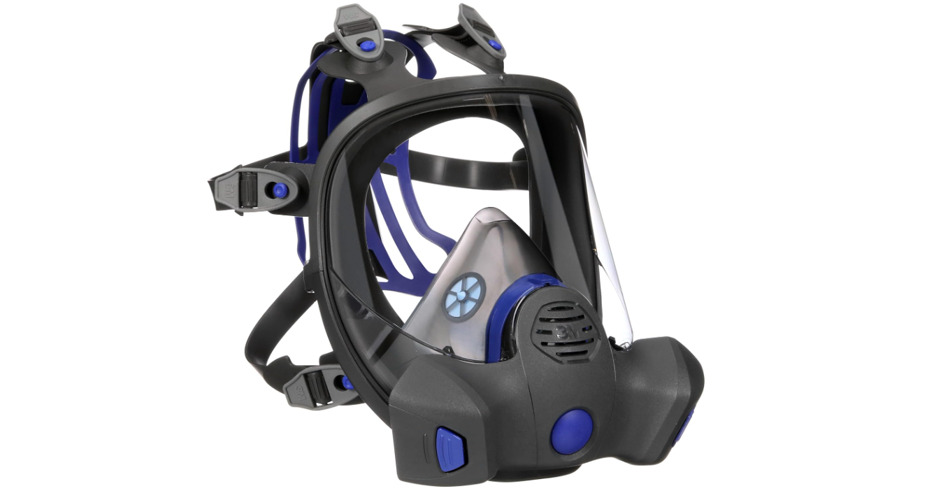 Helmask, - 3M, Secure Click FF-802, helmask med talmembran - Auktioner ...