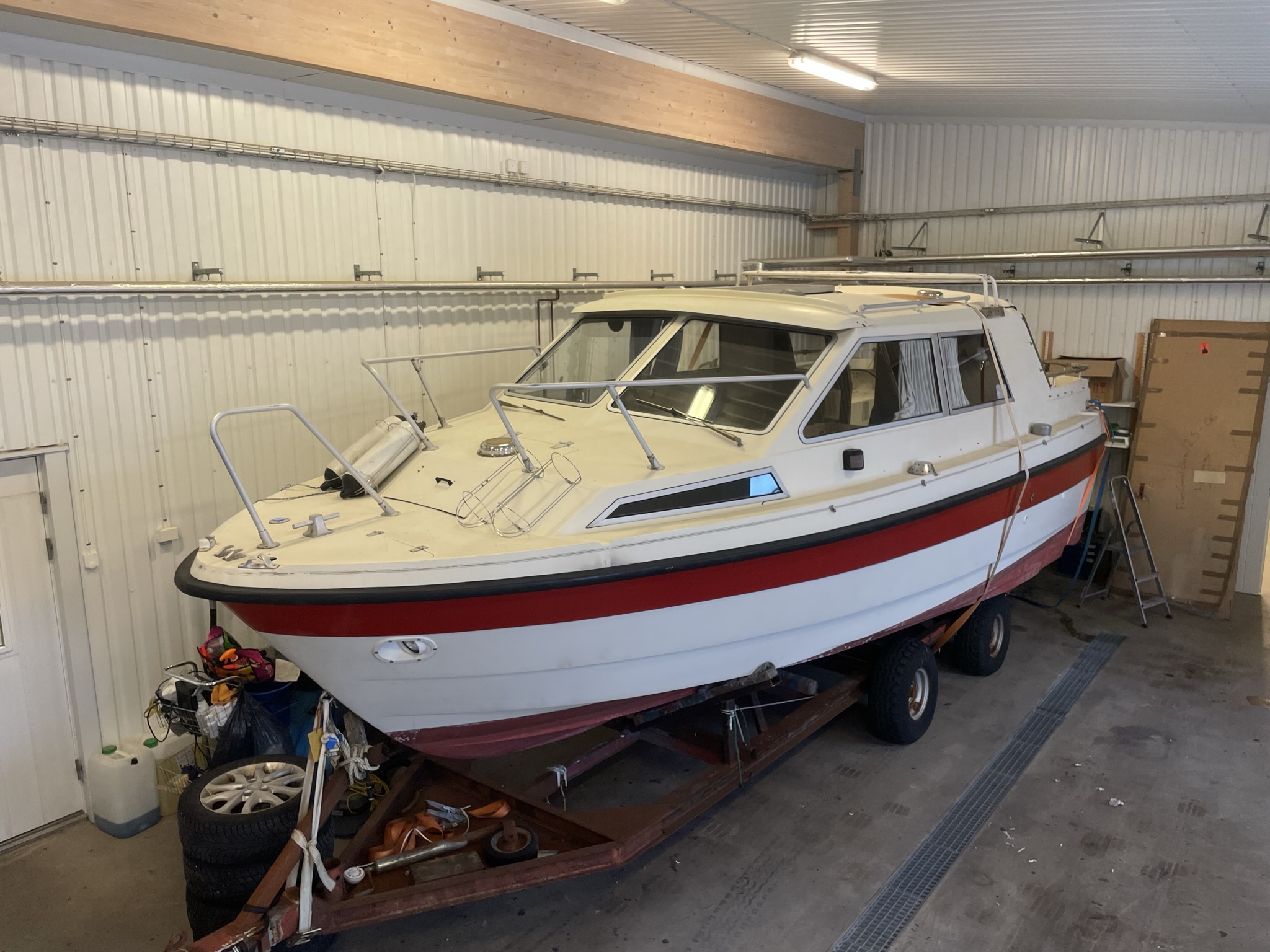 Flipper 760 -1984 ink boat trailer - PS Auction - We value the future ...