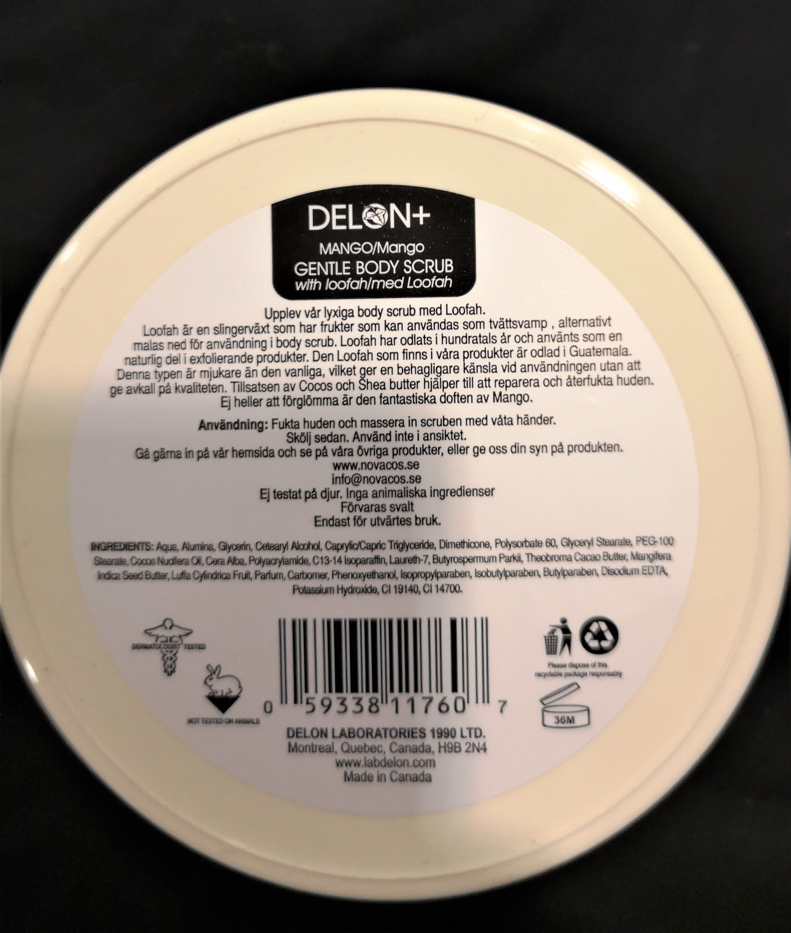 Body scrub Delon + Mango 60 pcs / 5 cartons - PS Auction - We value the ...