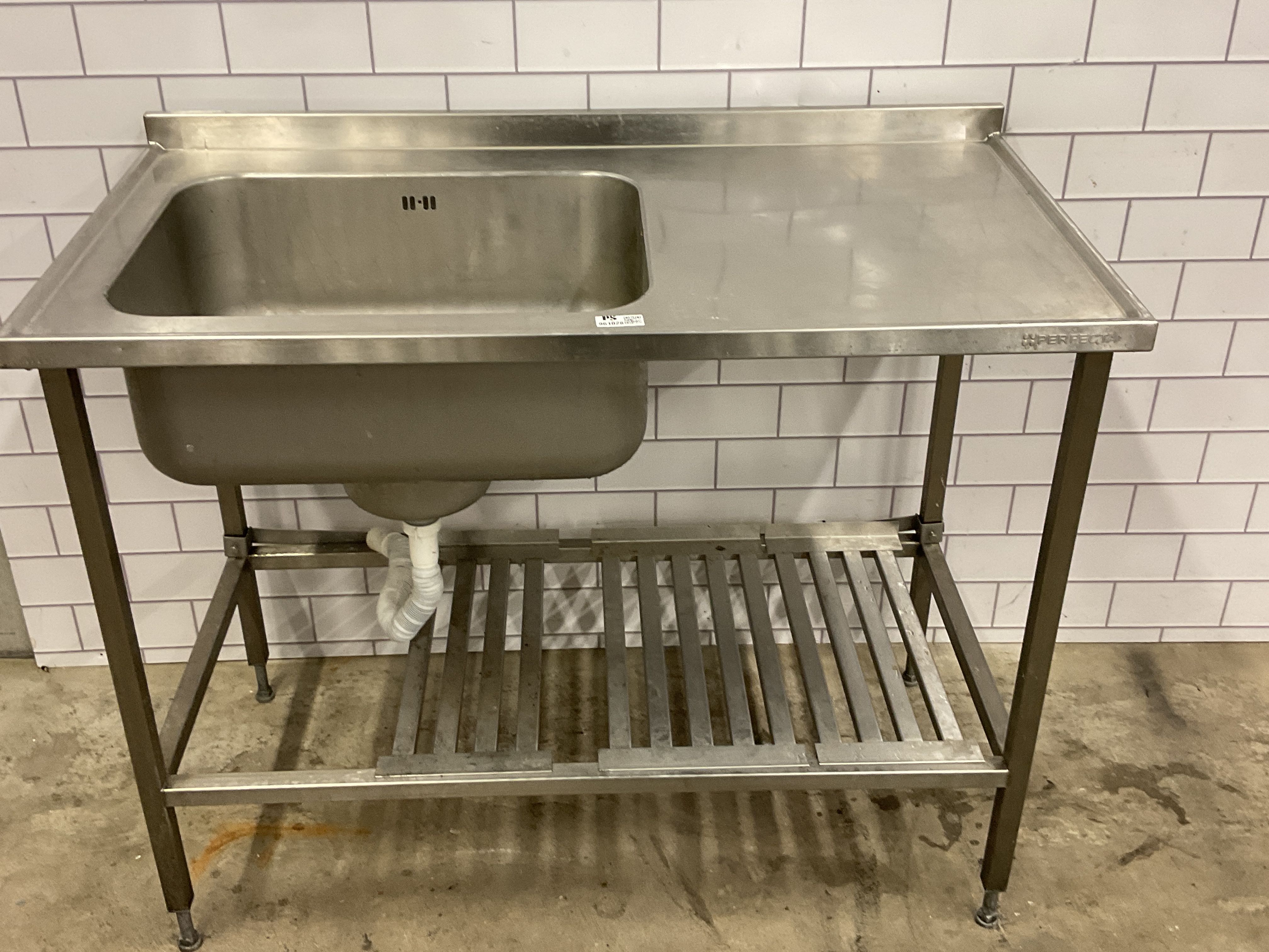 Stainless bench with ho - PS Auction - We value the future - Largest in ...