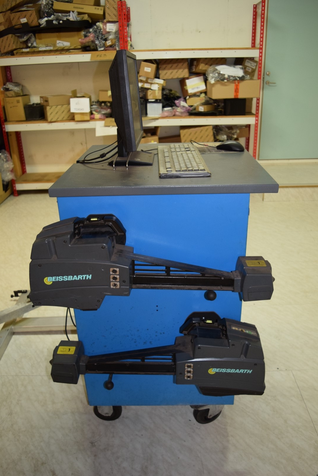 Wheel alignment machine Beissbarth Microline 1800 - PS Auction - We ...