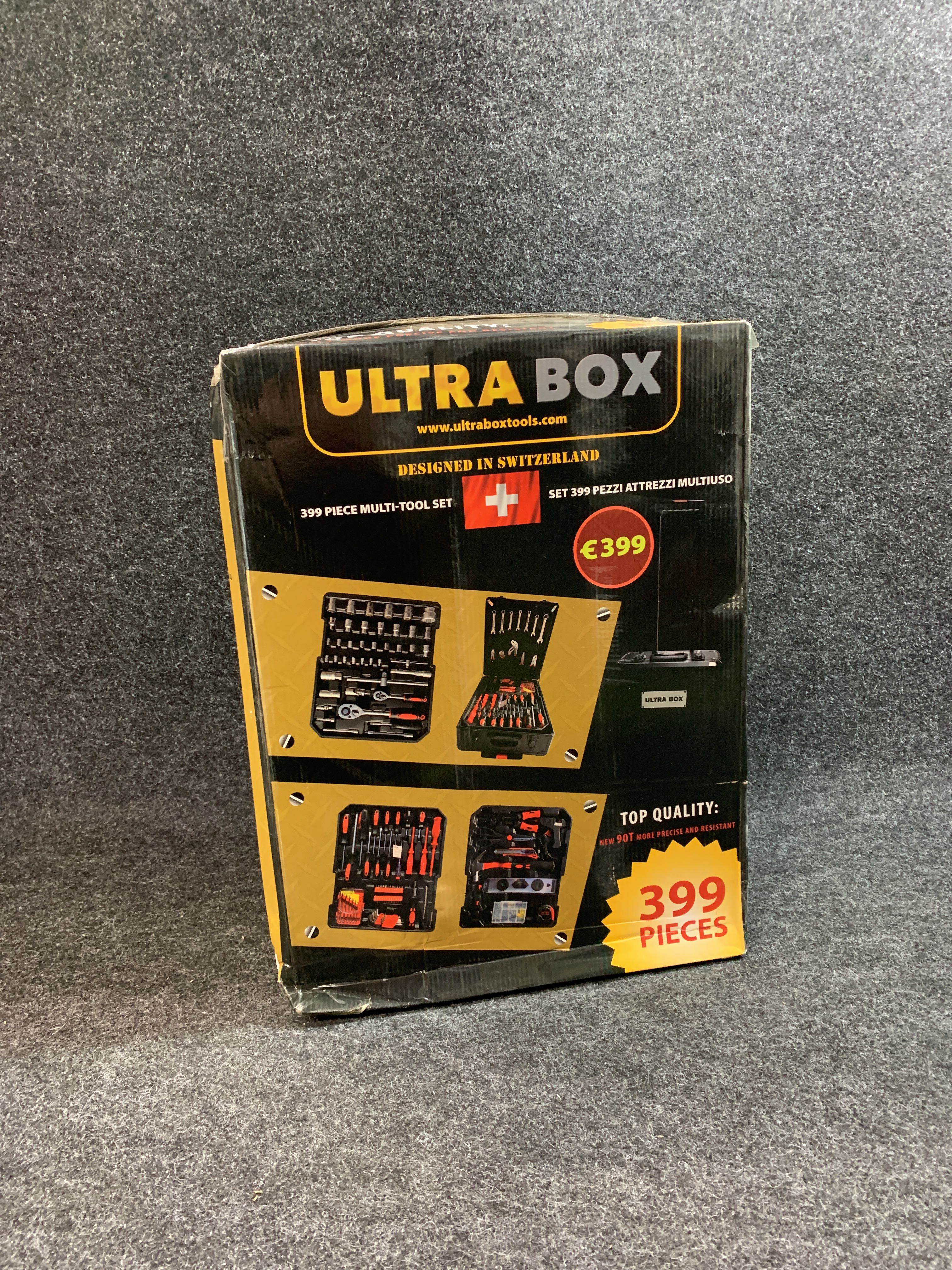 Stor verktygslåda med 399 delar - Ultra Box - Auktioner online ...