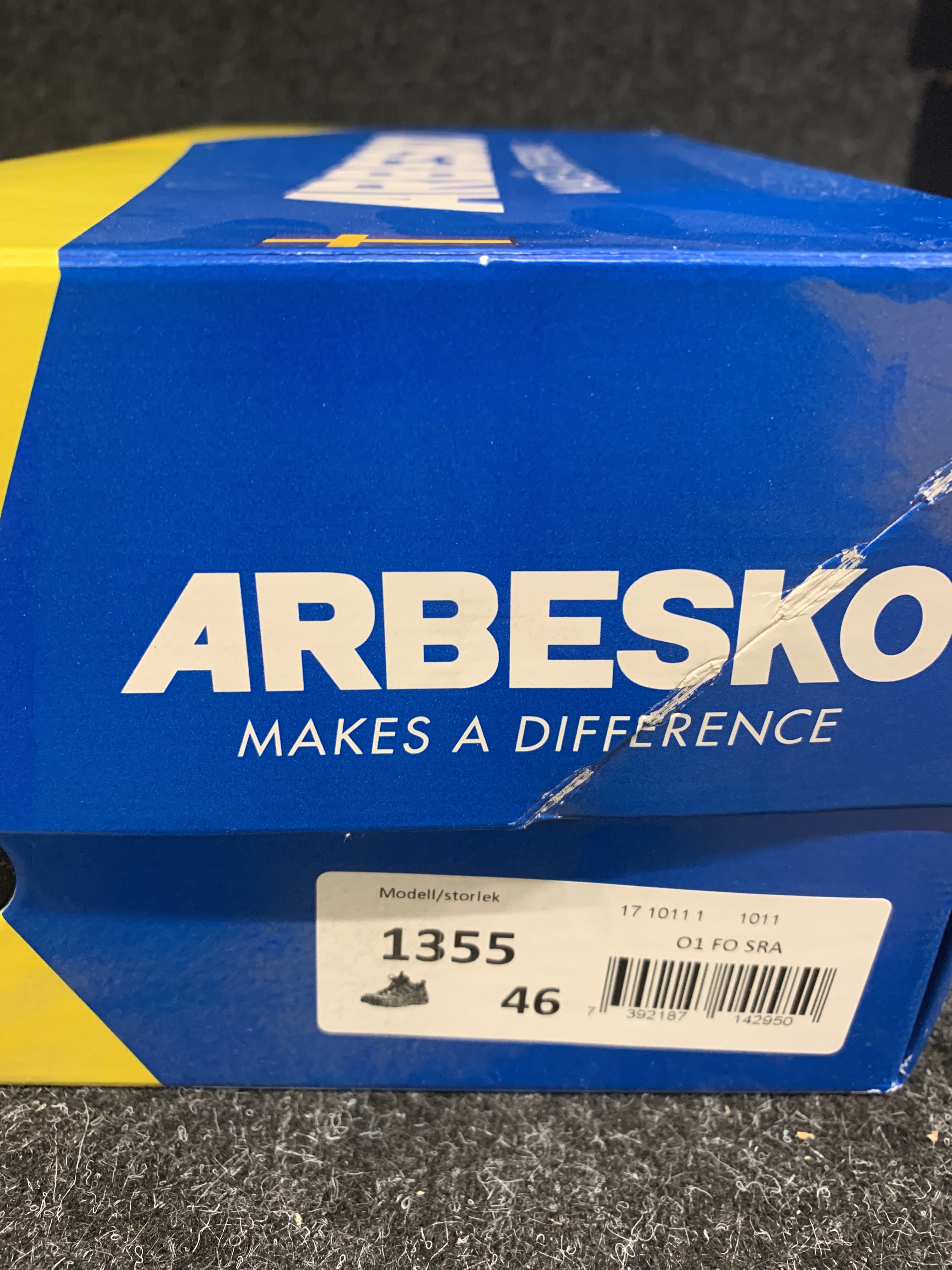 Safety shoes Arbesko 1355, size 46 - PS Auction - We value the future ...