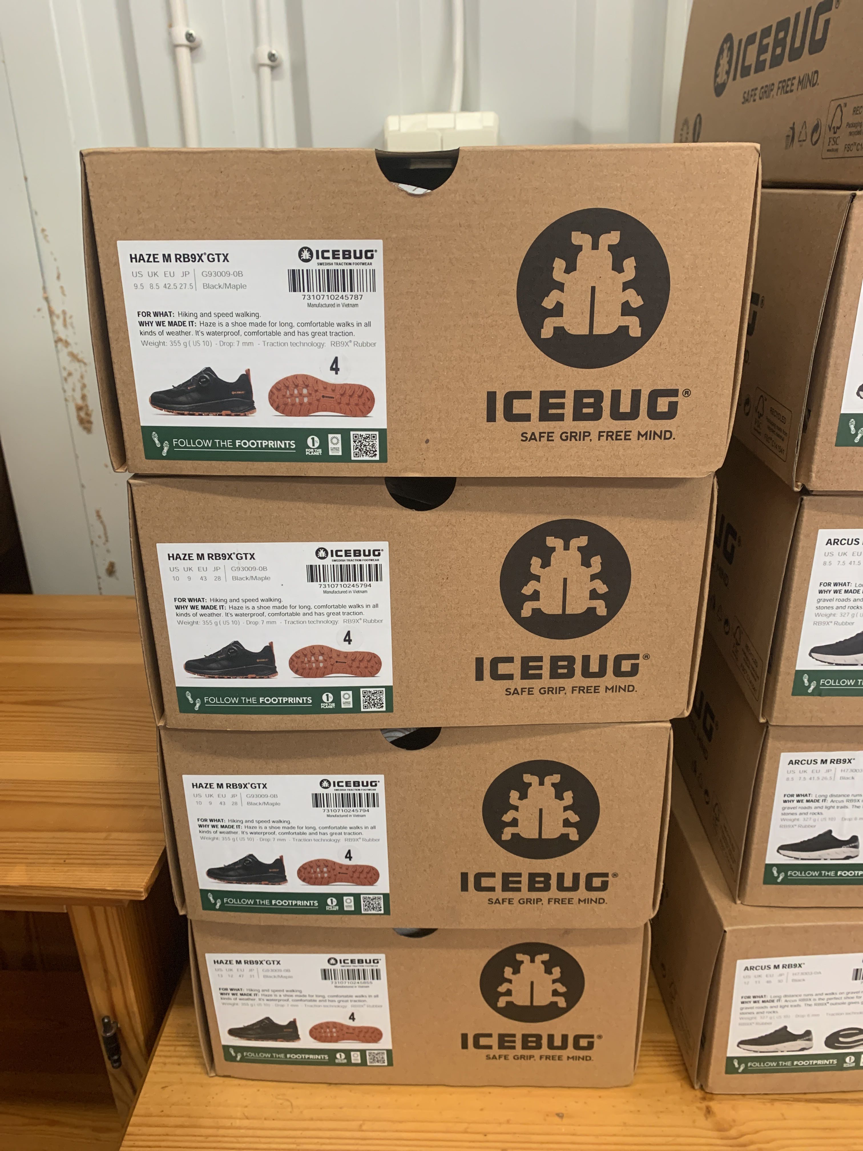 Skor Icebug Uvex m.m. totalt 64par - Auktioner online - Nätauktioner ...