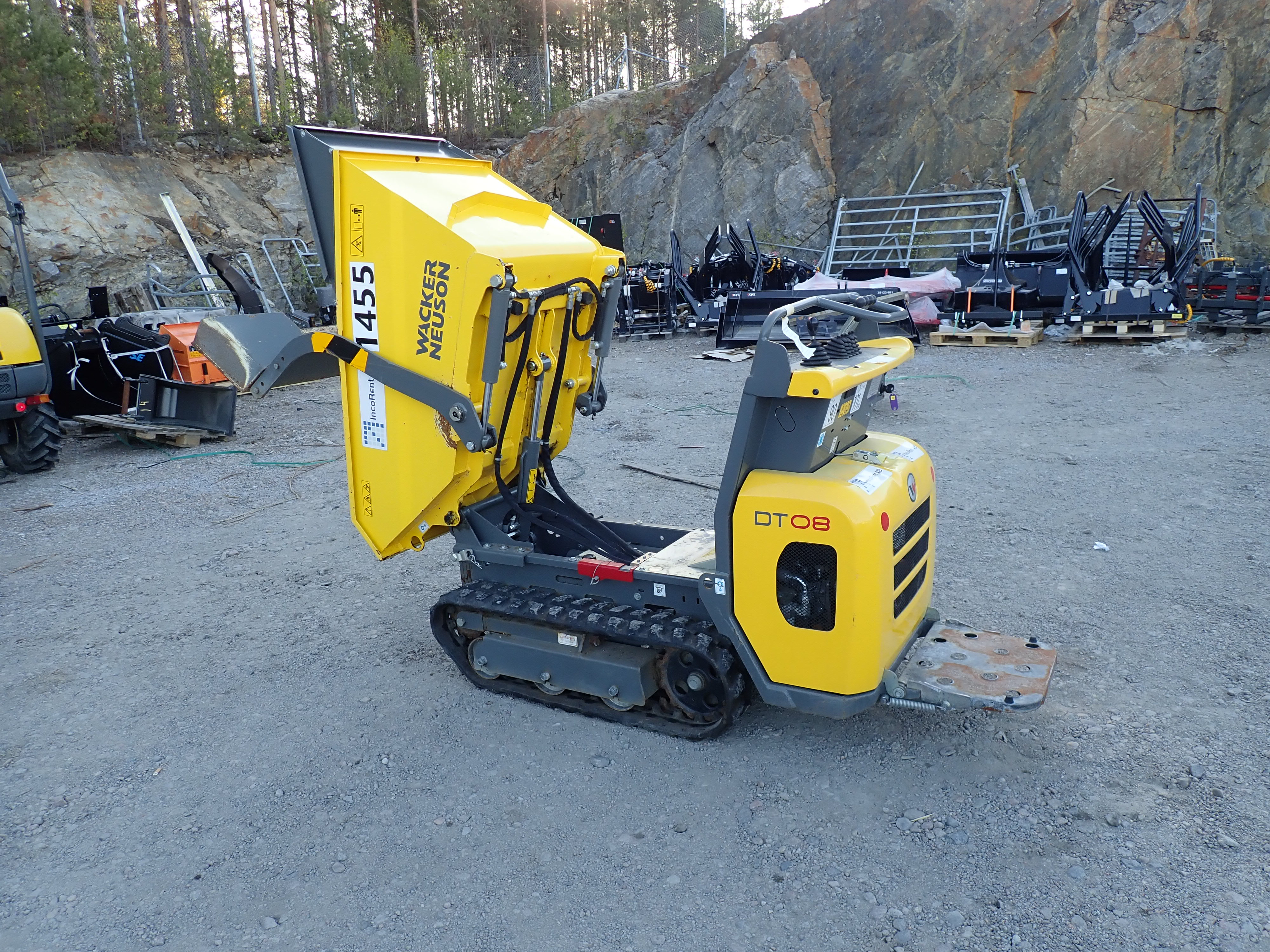 Self-loading Dumper Wacker Neuson DT08 - PS Auction - We value the ...