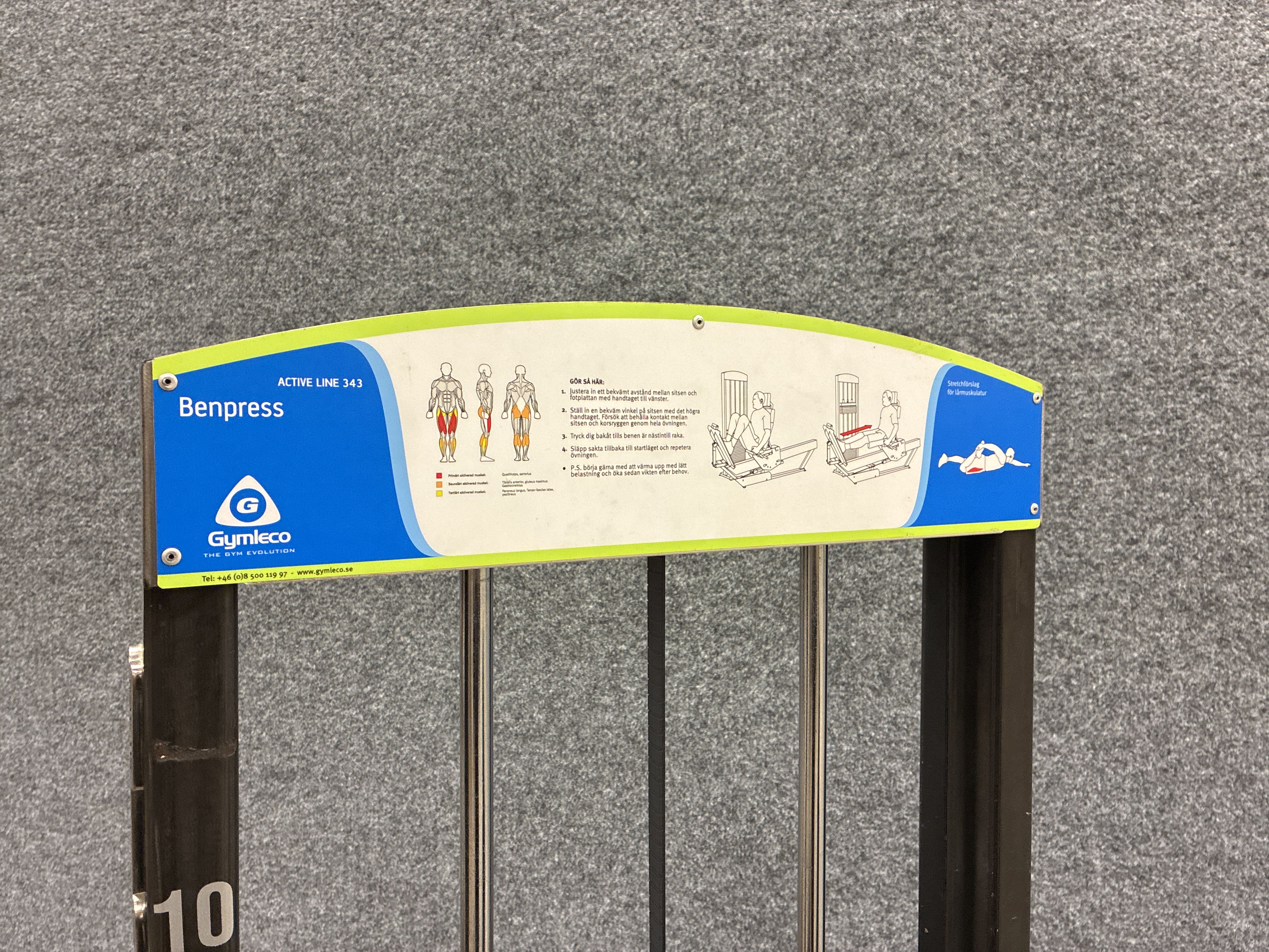 Benpress Active Line 343, Gymleco - Auktioner online - Nätauktioner ...