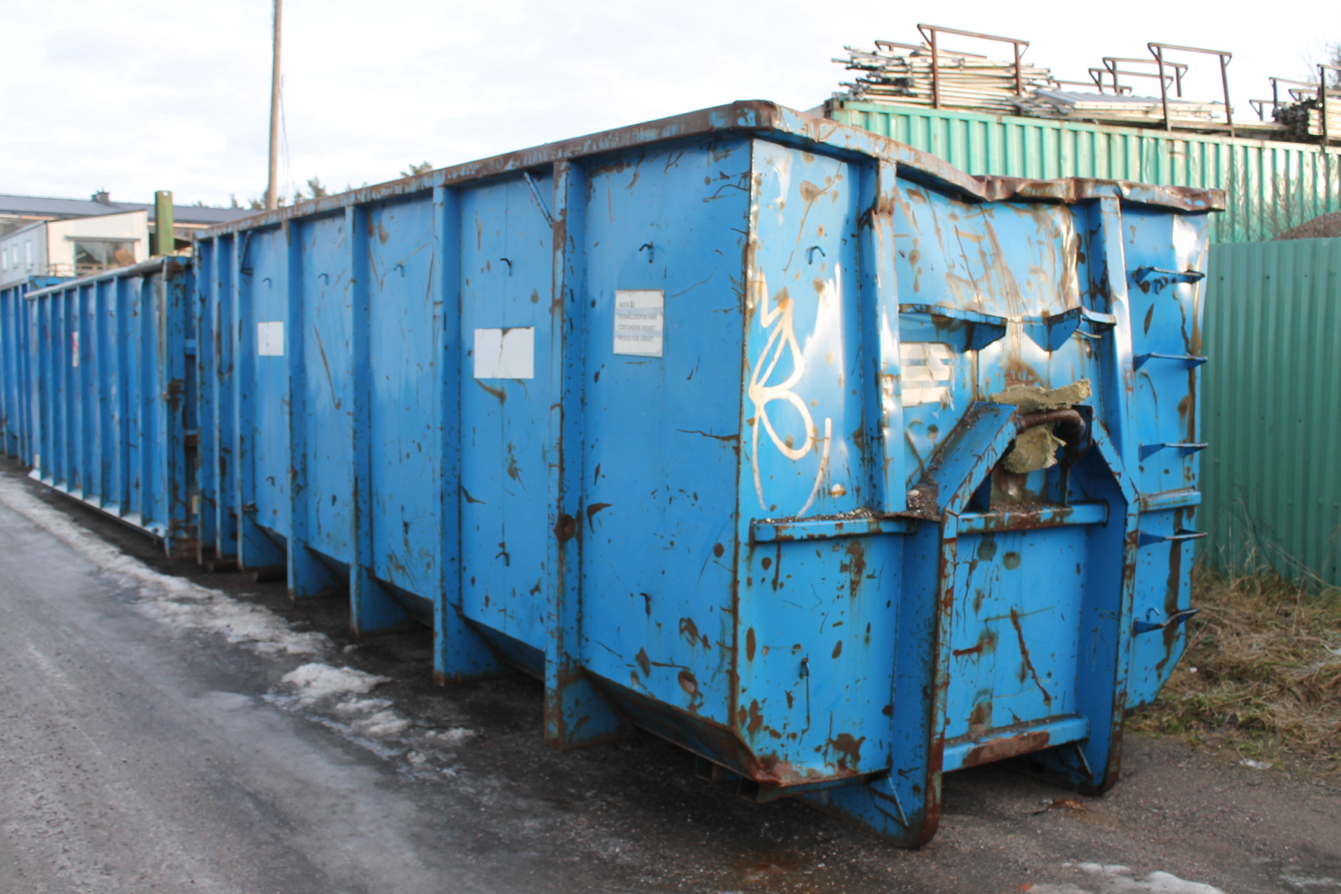 Cargo gearbox container 30 cubic meters - PS Auction - We value the ...