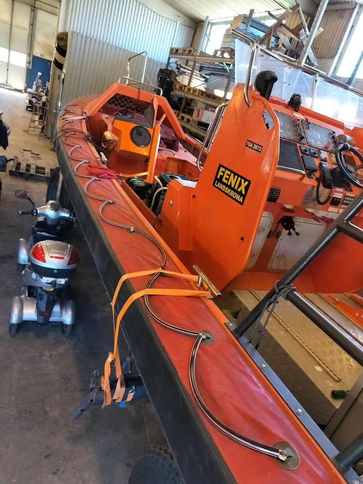 Räddningsbåt alusafe 770 twin frb -2007 Volvo Penta motor 2007 och ...