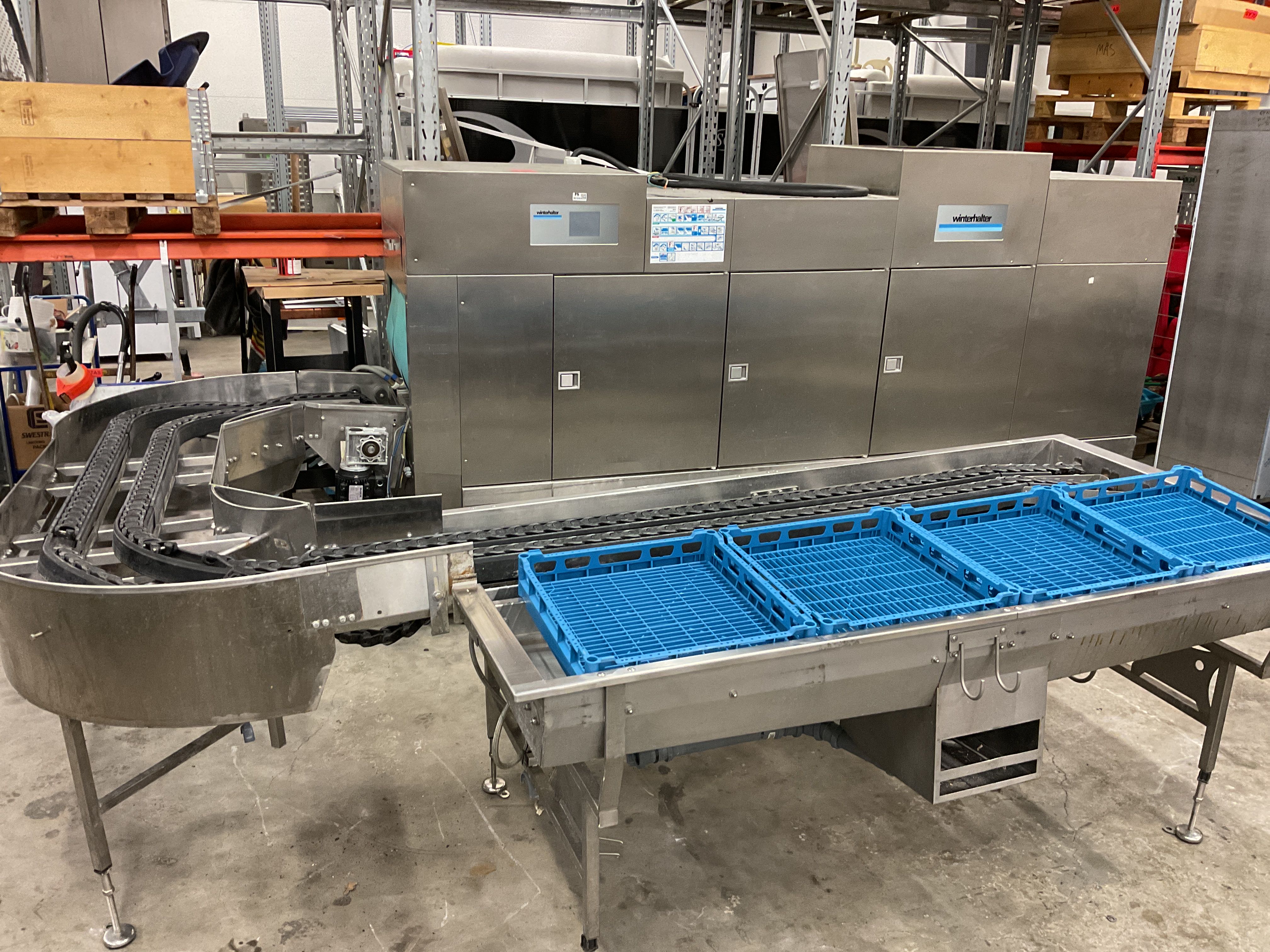 Tunnel counter station / industrial counter Winterhalter - PS Auction ...