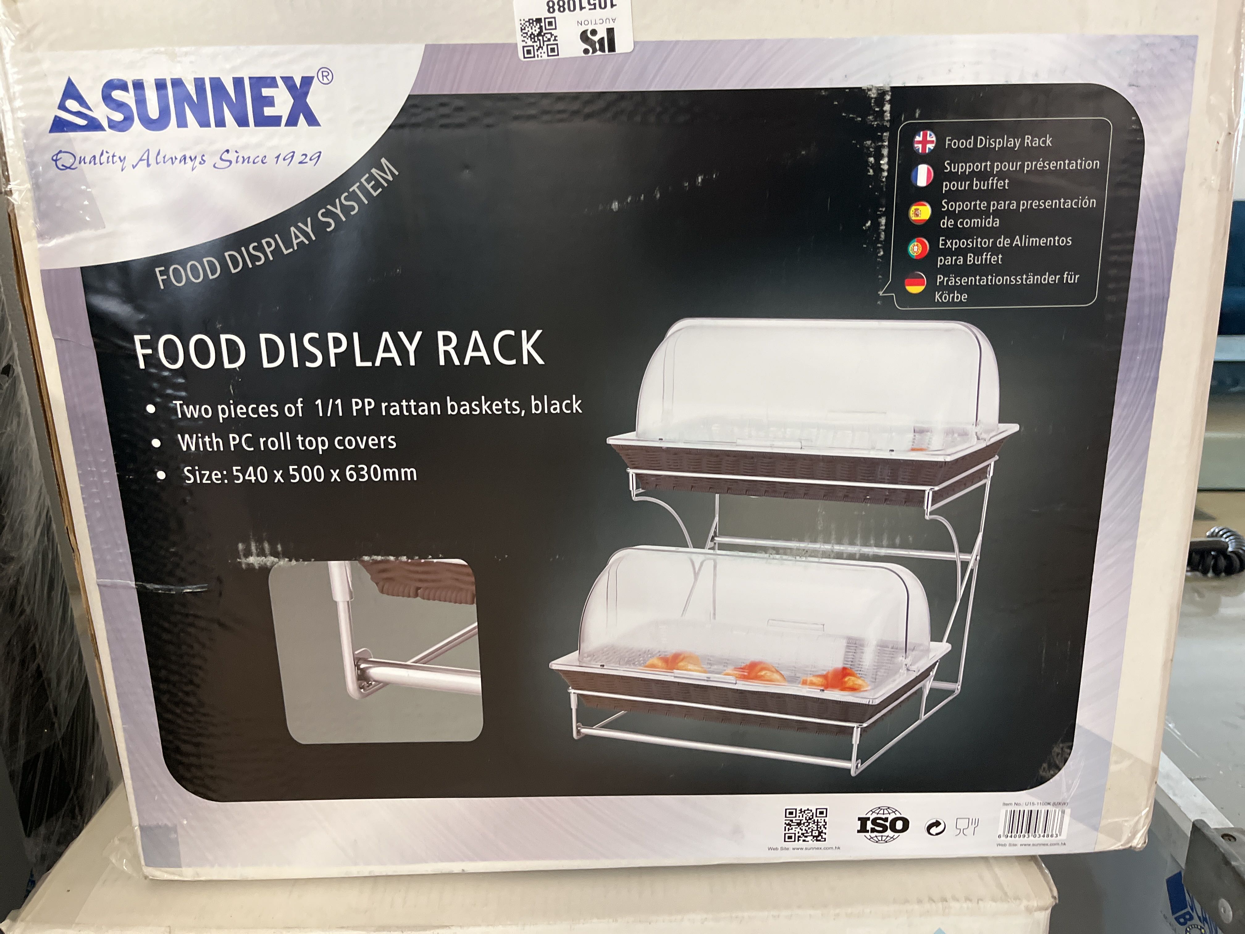 Food display Sunnex, 2 pieces in a box - PS Auction - We value the ...