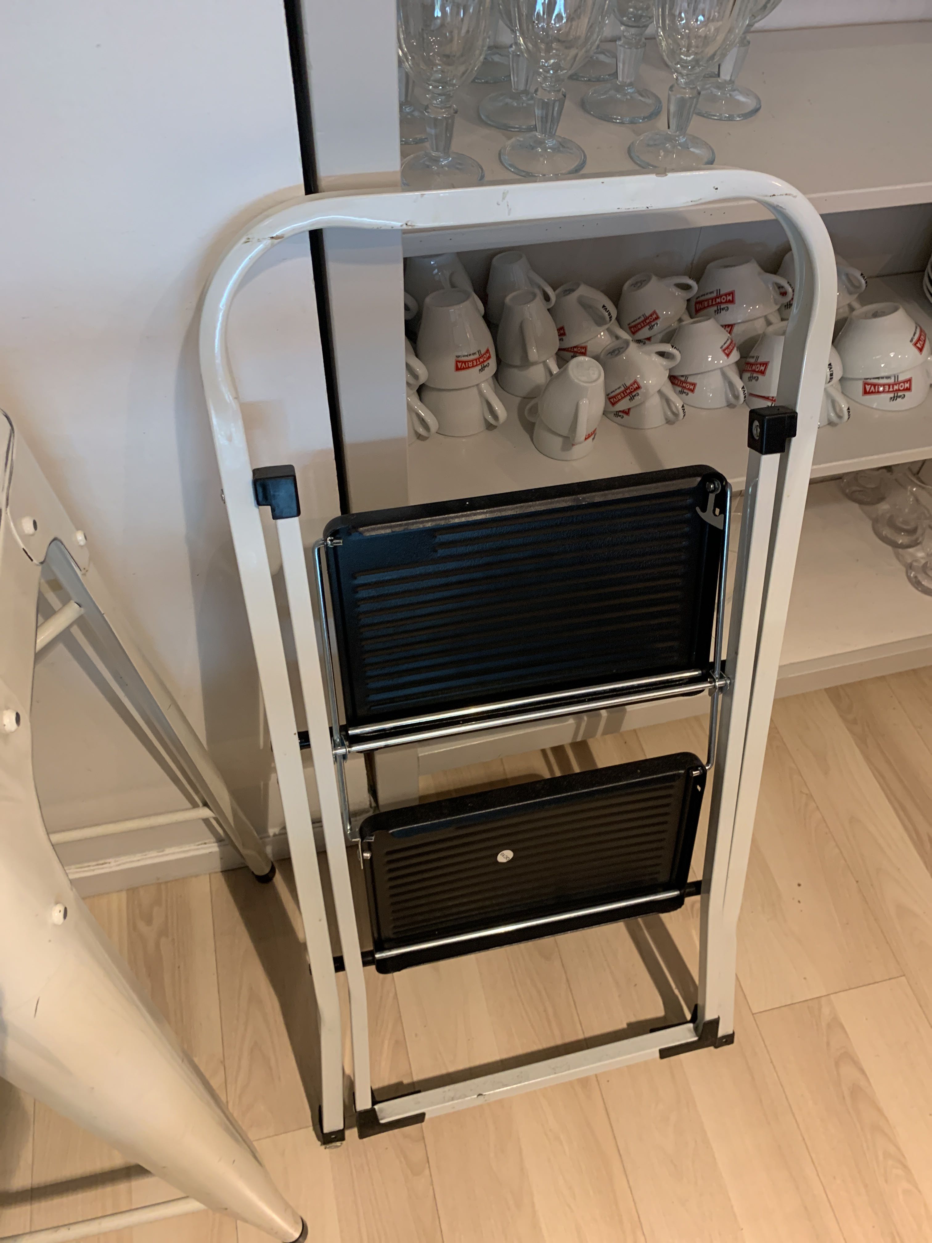 Sheet metal stools, stairwell and trolley - PS Auction - We value the ...