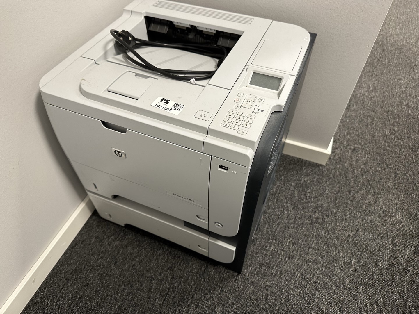 Laser printer Hp Laser Jet P3015 - PS Auction - We value the future ...