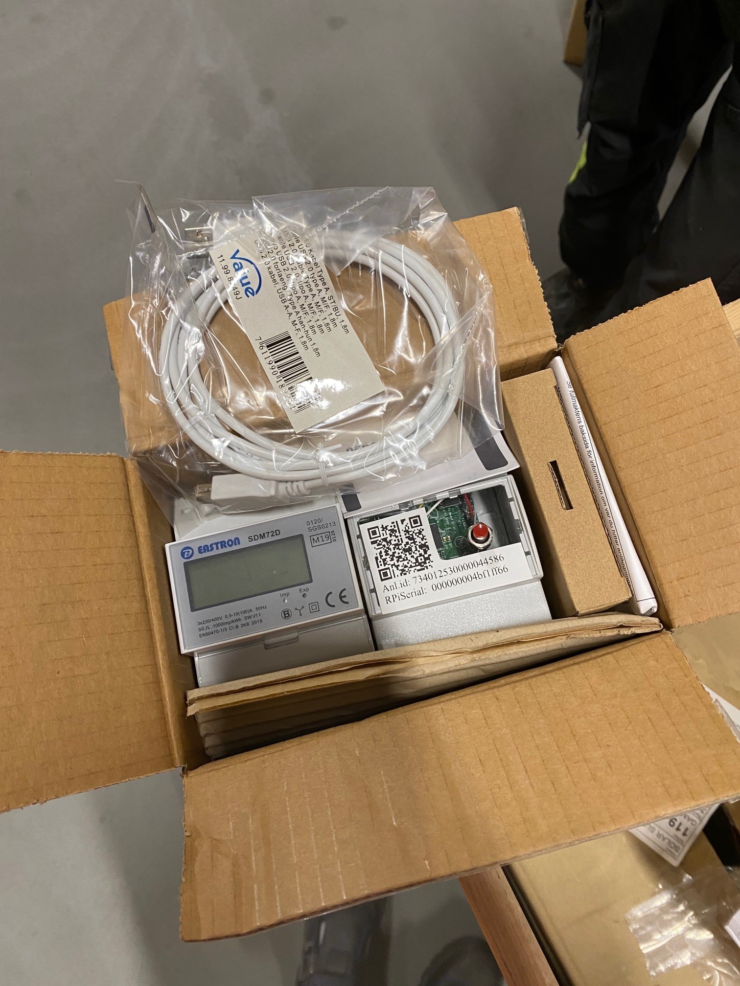 18 checkwatt electricity certificate meters max 63A, 3G without ...