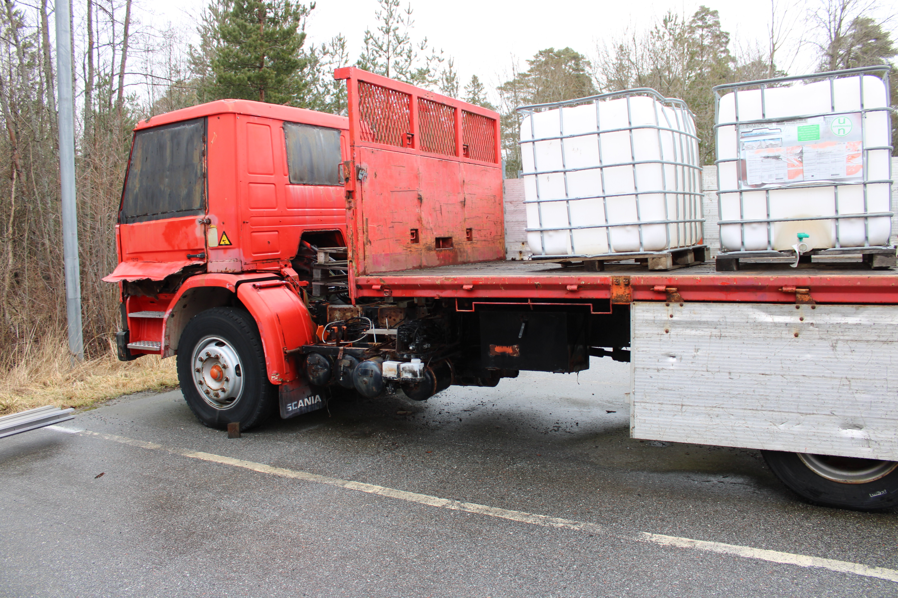 Scania P82 4x2 Reg.no: CDL525 -82 Repair object - PS Auction - We value ...