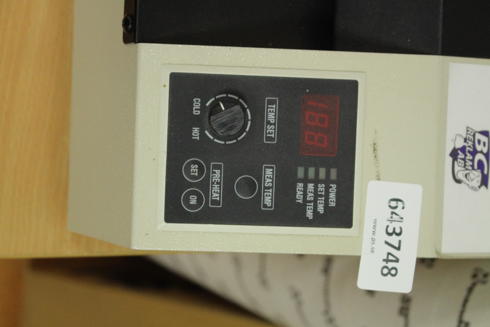 Lamineringsmaskin Gmp Lamiart 3201 Inkl Tillbehör Ps Auction We