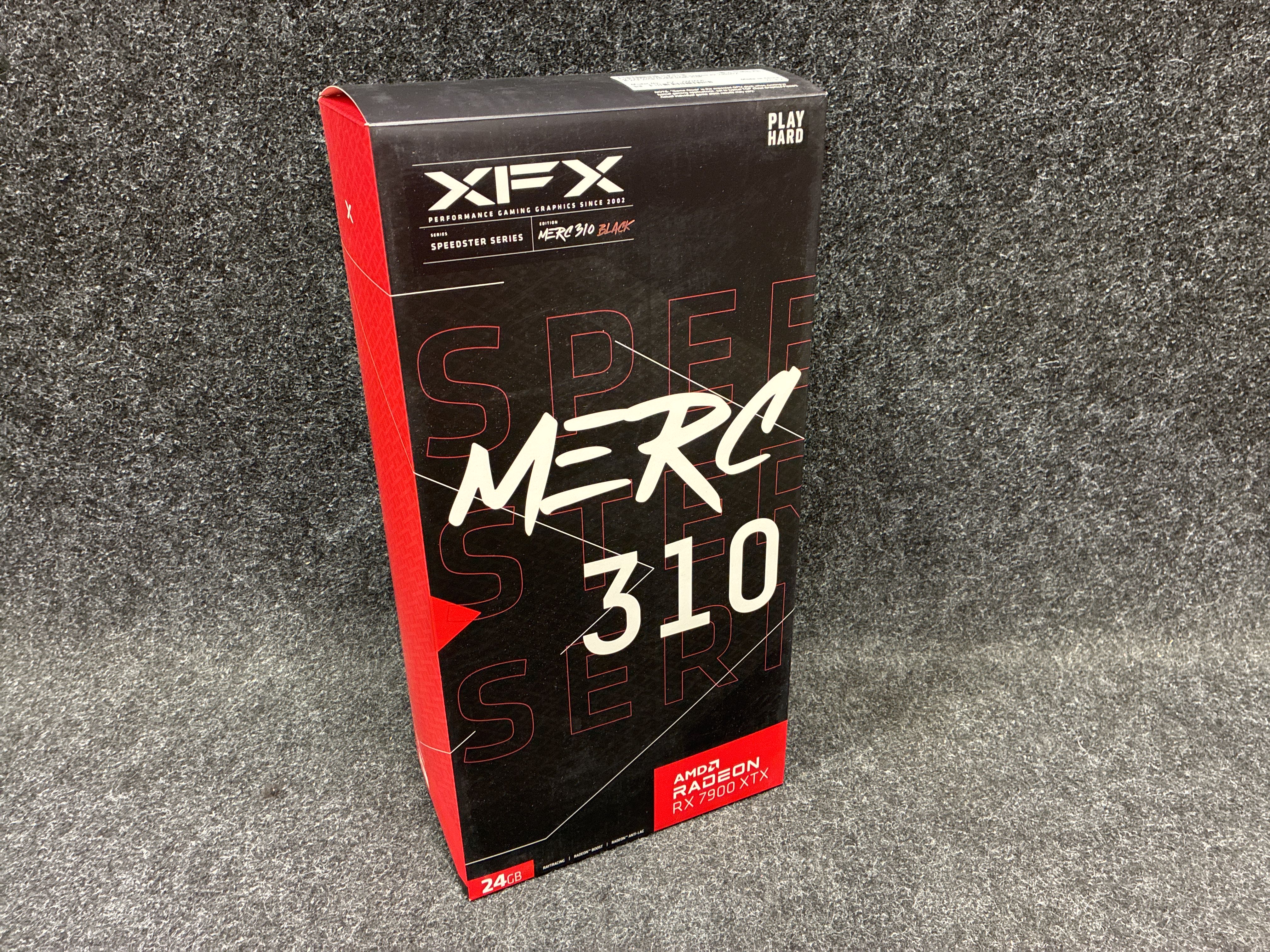 Grafikkort XFX MERC 310 AMD Radeon RX 7900 XTX Black - Auktioner online ...