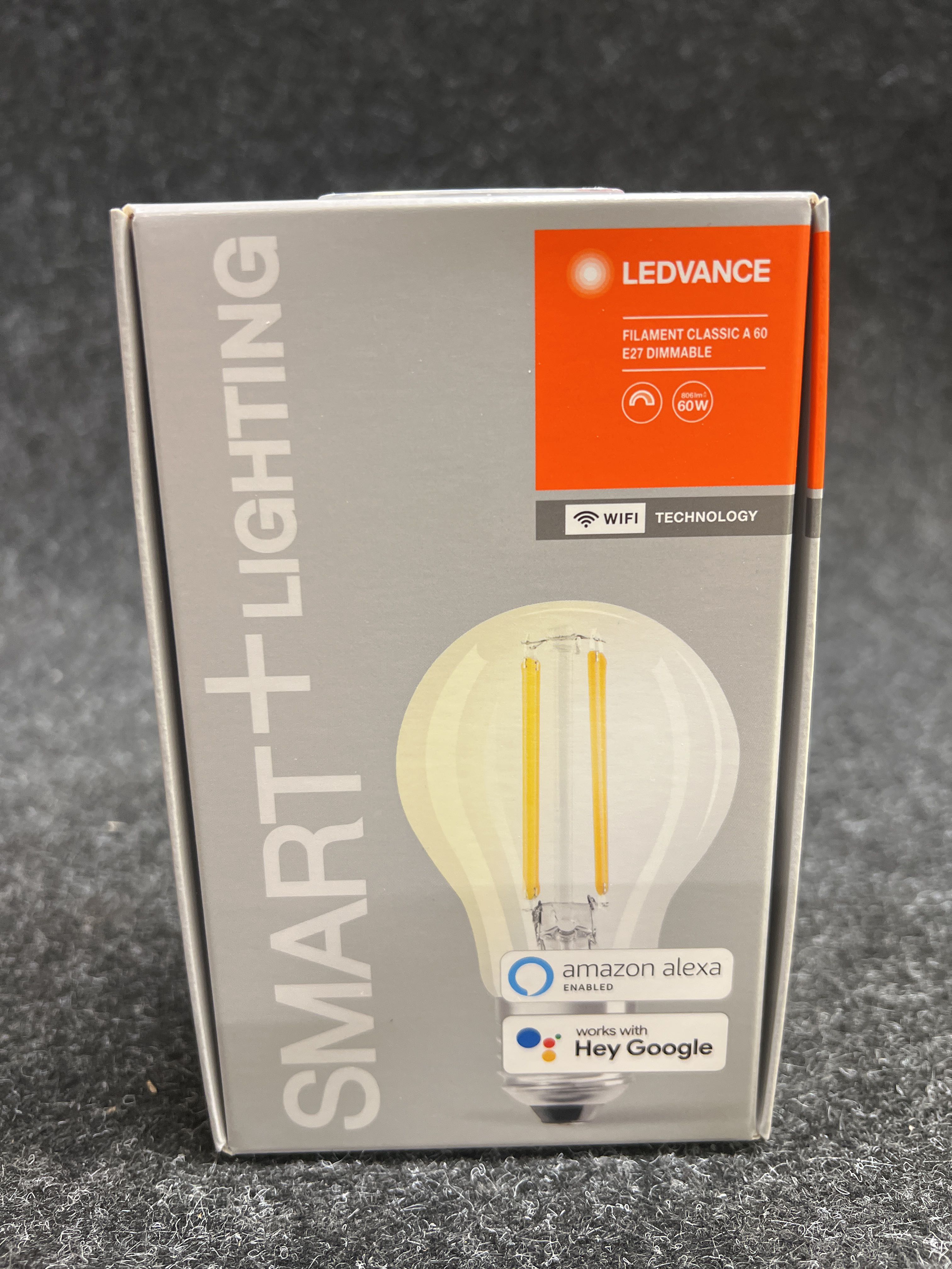 8 st LED-lampor Ledvance Filament Classic A 60 E27 Dimmable - Auktioner ...