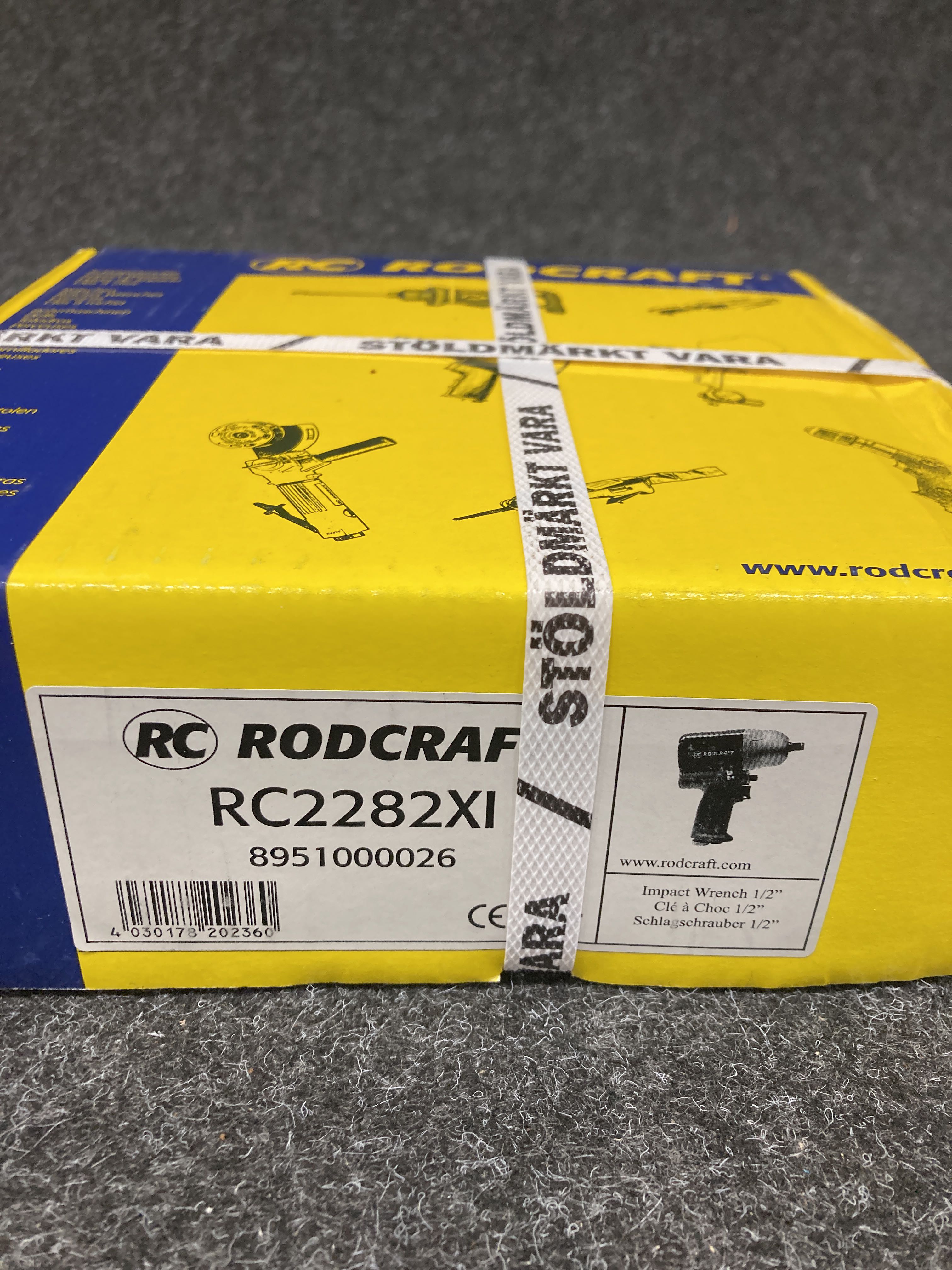 Pneumatic Wrench Rodcraft RC2282XI 1/2" - PS Auction - We value the ...