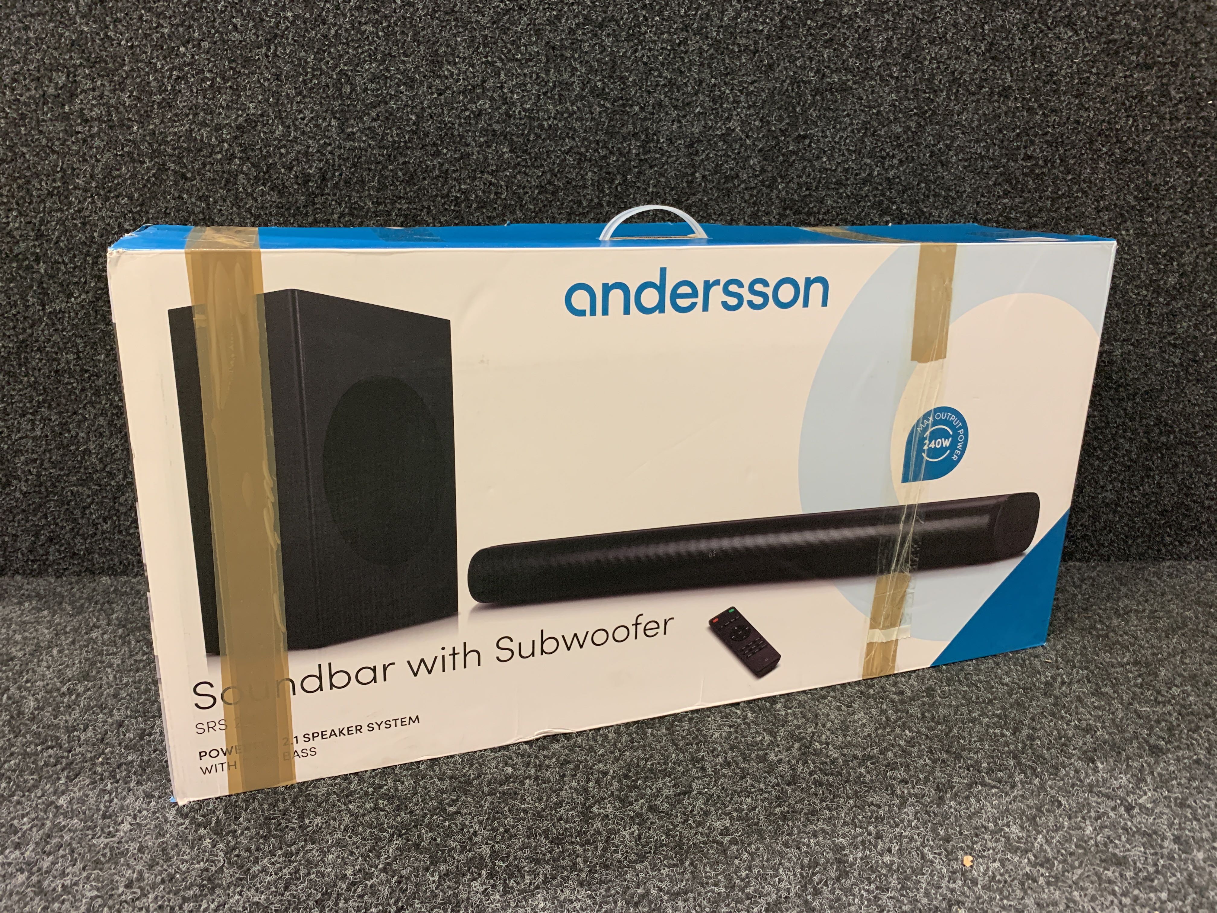 Högtalarsystem Andersson SRS 2.4 - Black - Auktioner online - Nätauktioner & Konkursauktioner ...