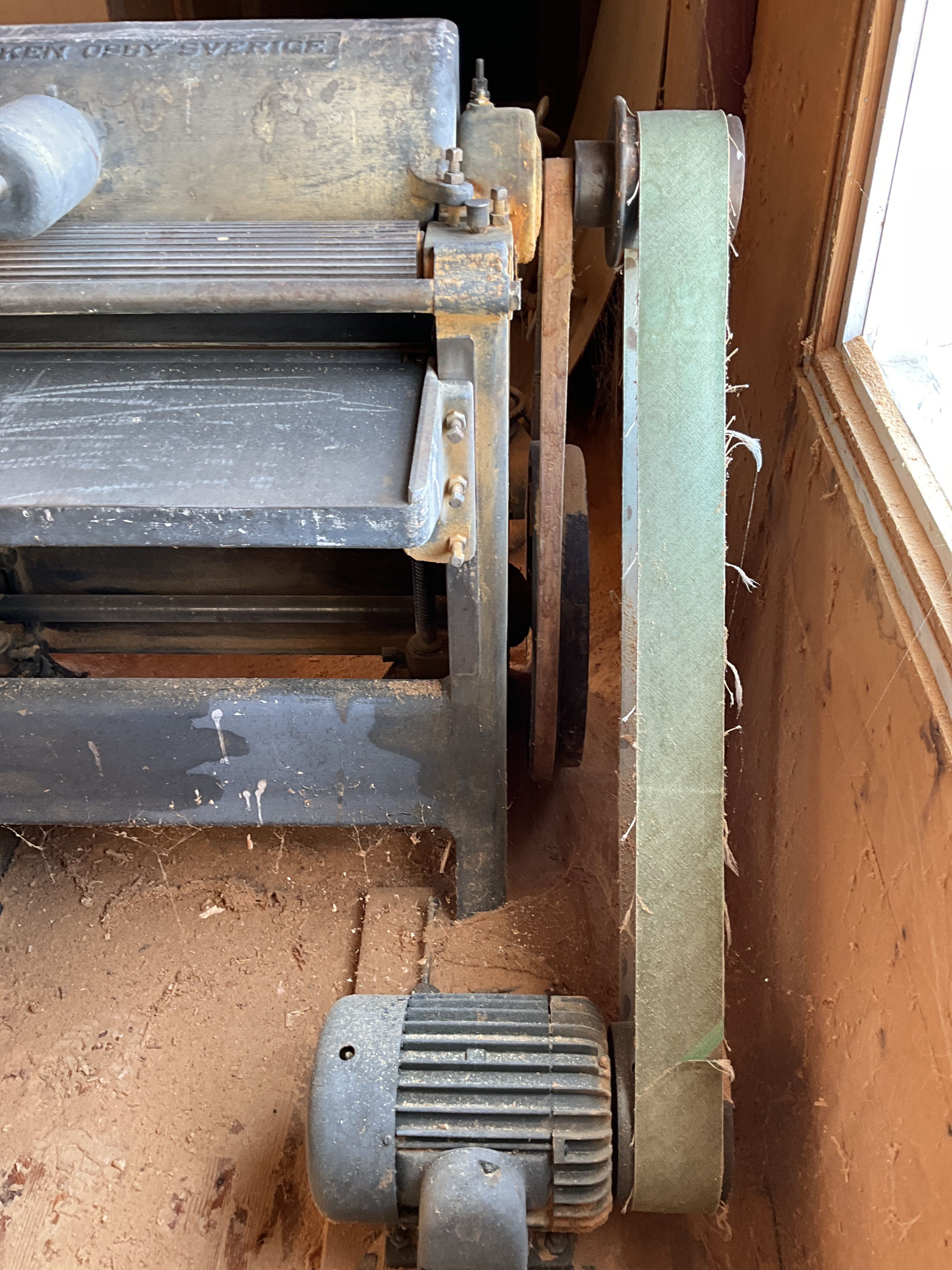 Planhyvel Med remdrift Osbyverken - Auktioner online - Nätauktioner ...