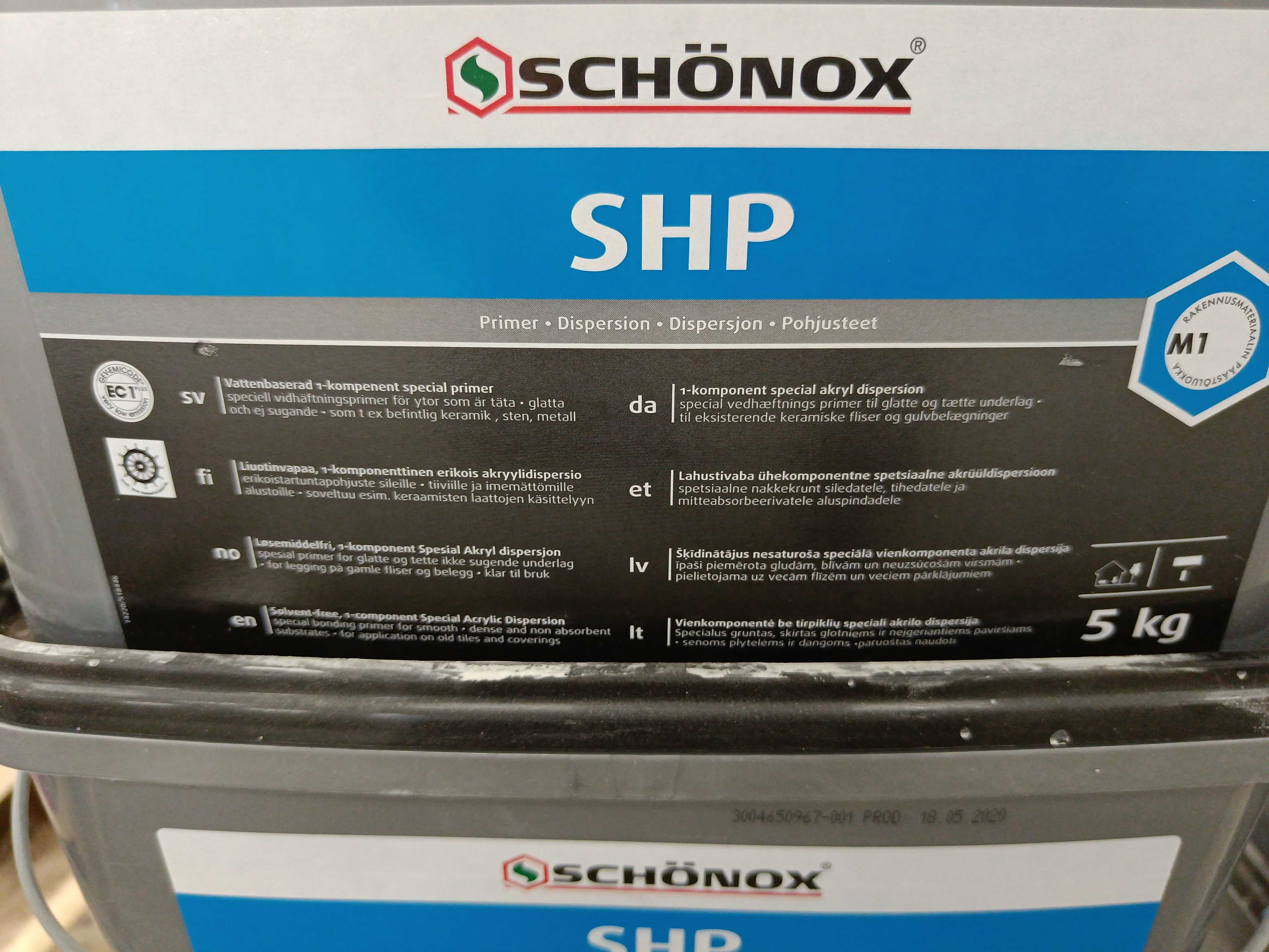 8St bucket Schönox SHP Primer at 5kg - PS Auction - We value the future ...