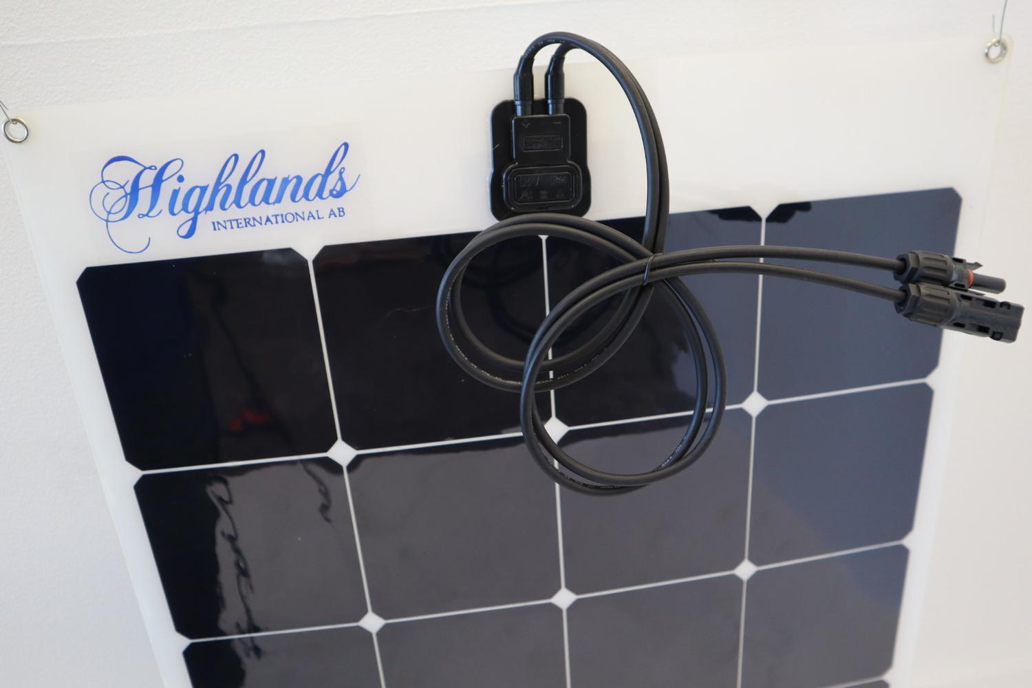 Flexibel solpanel båt & Camping modell 100 watt - Auktioner online ...