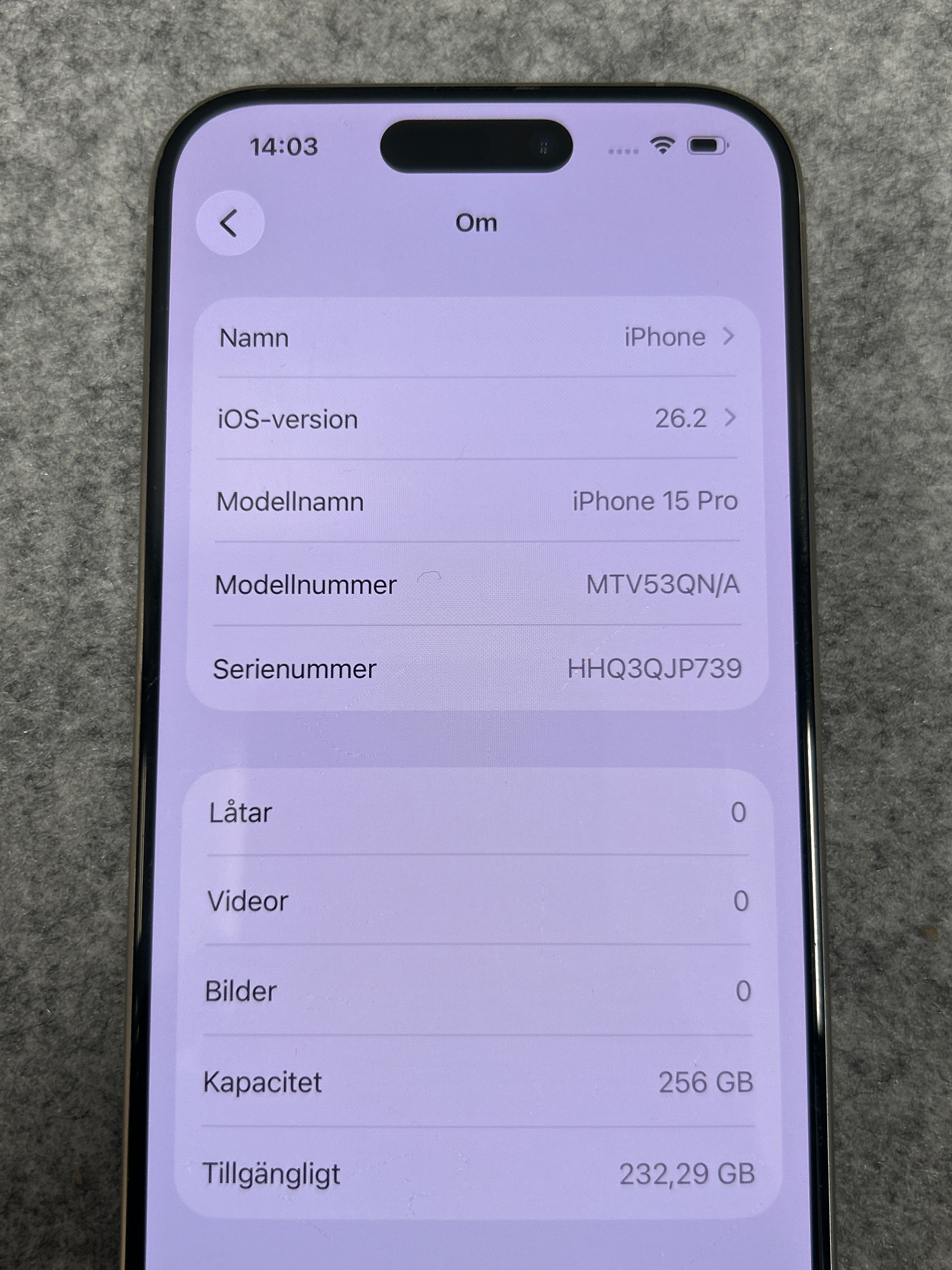 Mobiltelefon - Apple iPhone 15 Pro - Auktioner online - Nätauktioner ...