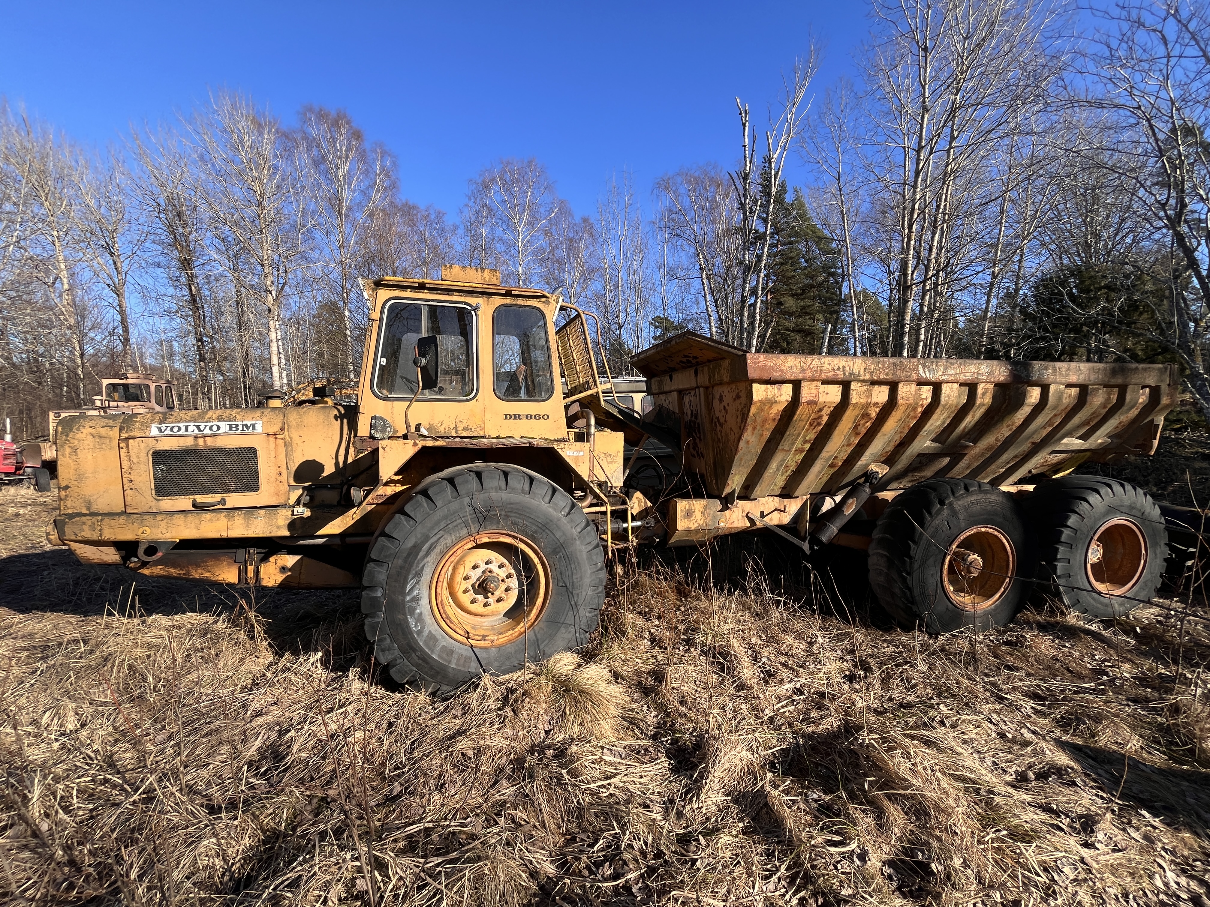 Dumper med tippflak - Volvo-BM DR 860 T -1975 (Reparationsobjekt ...