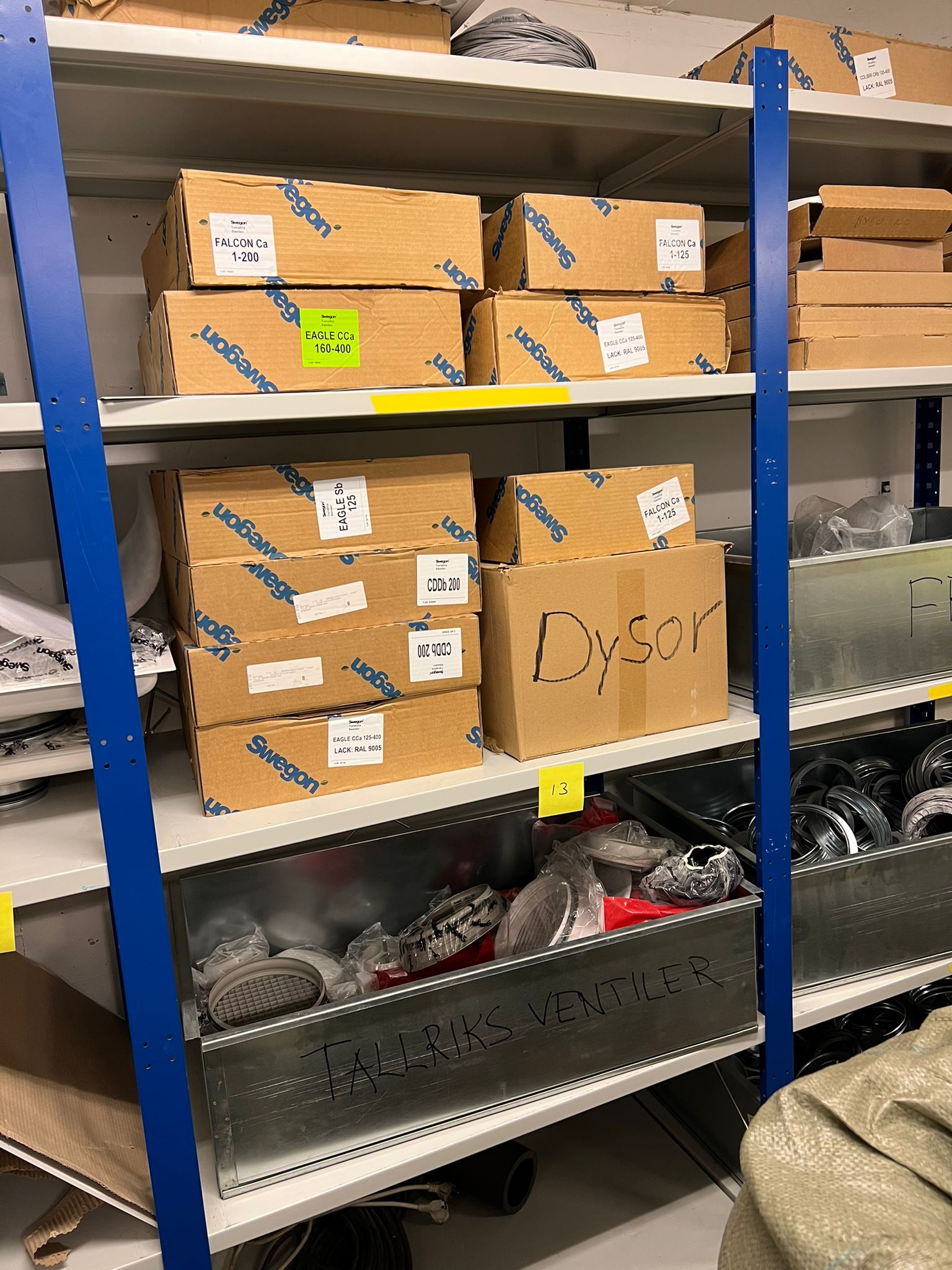 Ventilation parts Swegon, approx. 10+ parts - PS Auction - We value the ...