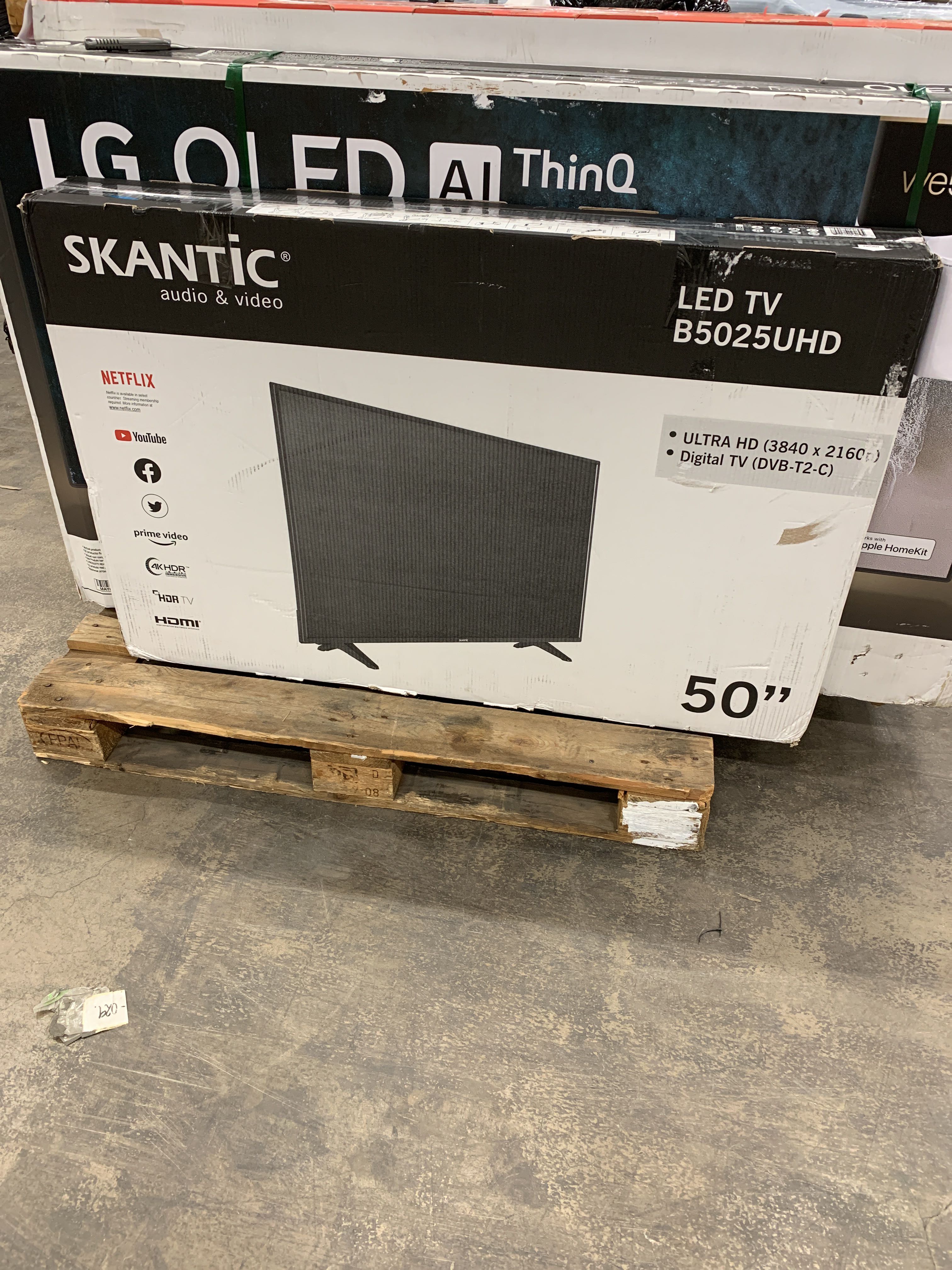 TV Skantic B5025UHD - Auktioner online - Nätauktioner ...