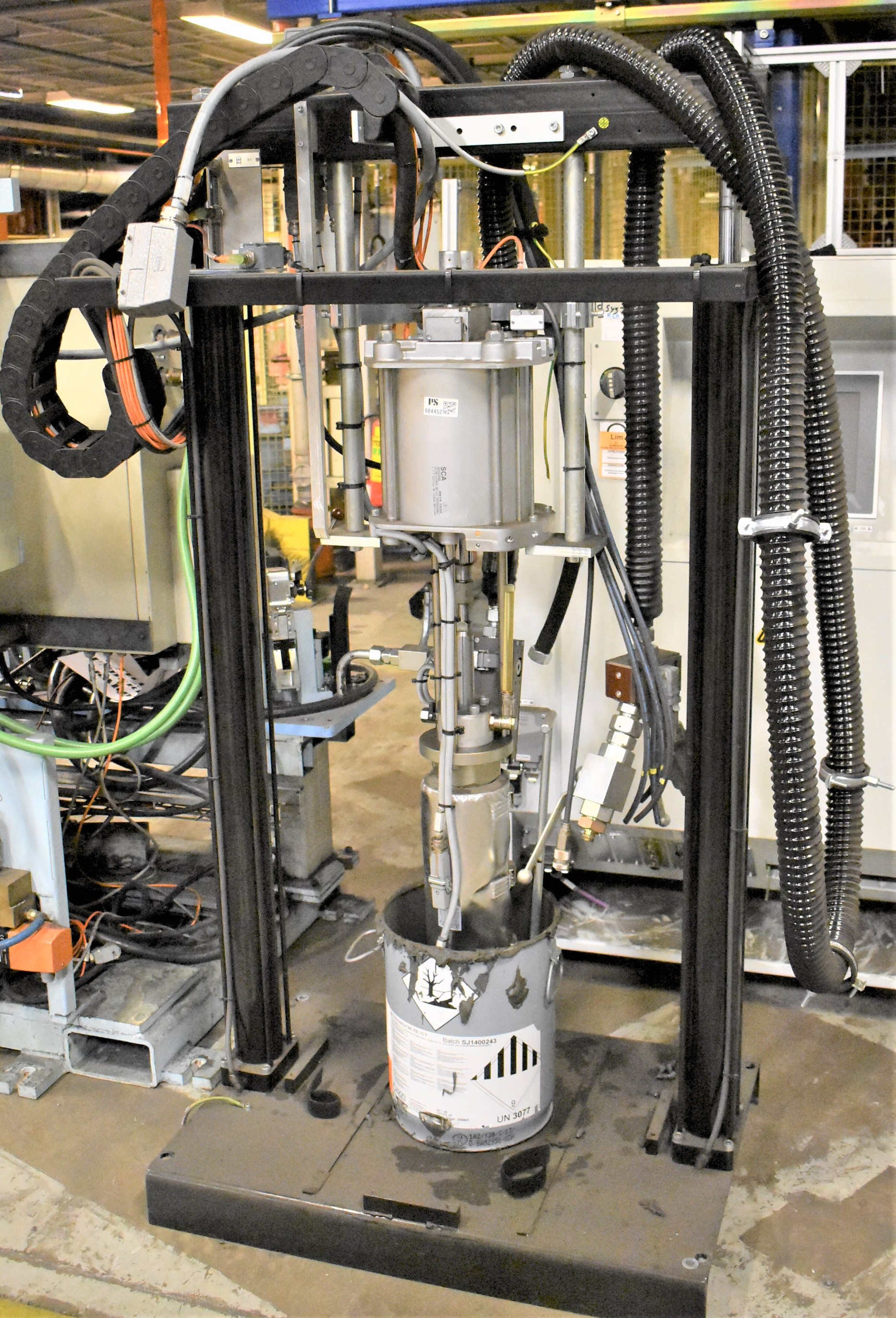 Adhesive pump for robot application SCA "Schucker 0619.1030" + control ...