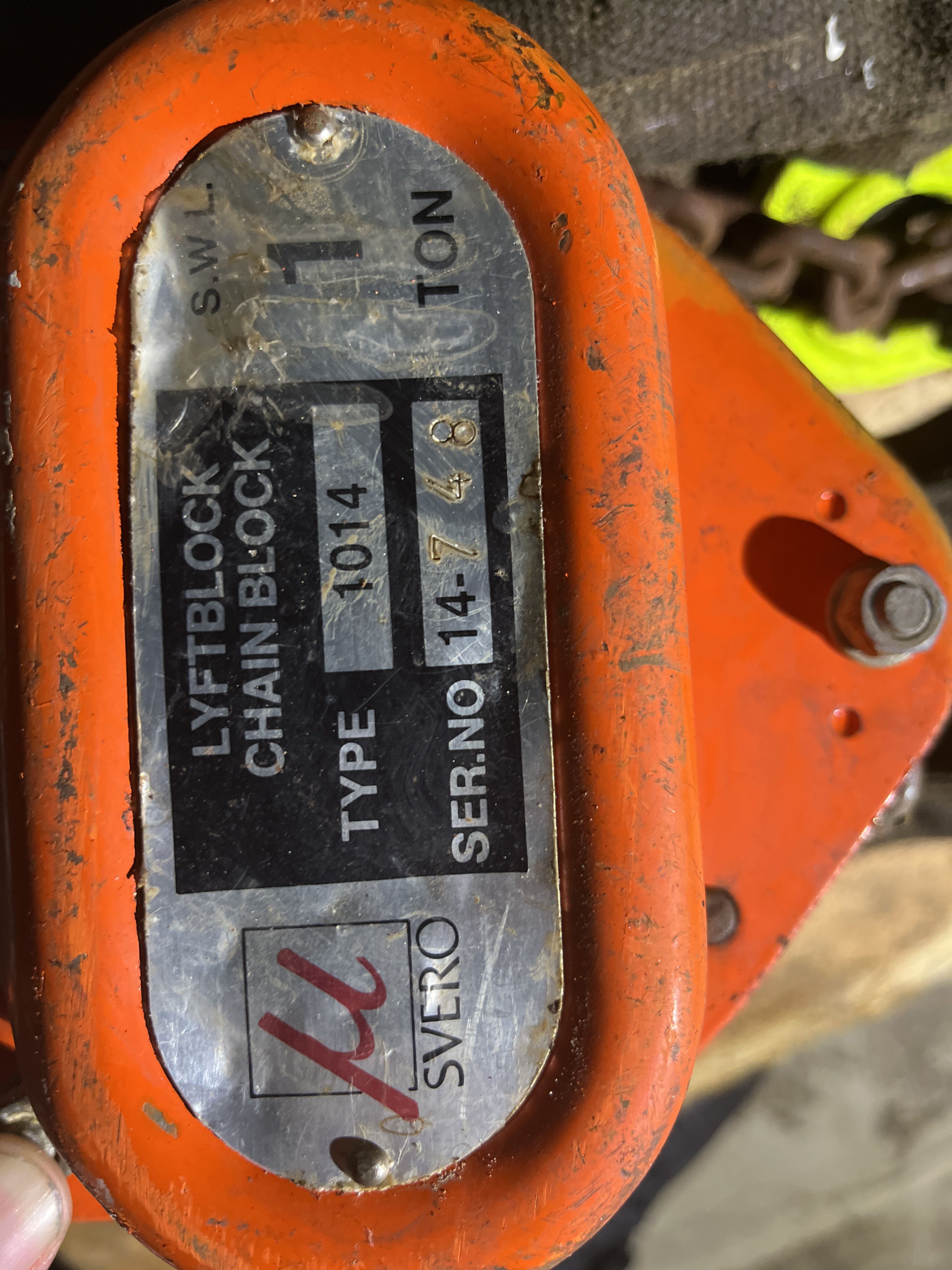 Allt på pallen, Kedjespel 1-ton m.m - Auktioner online - Nätauktioner ...