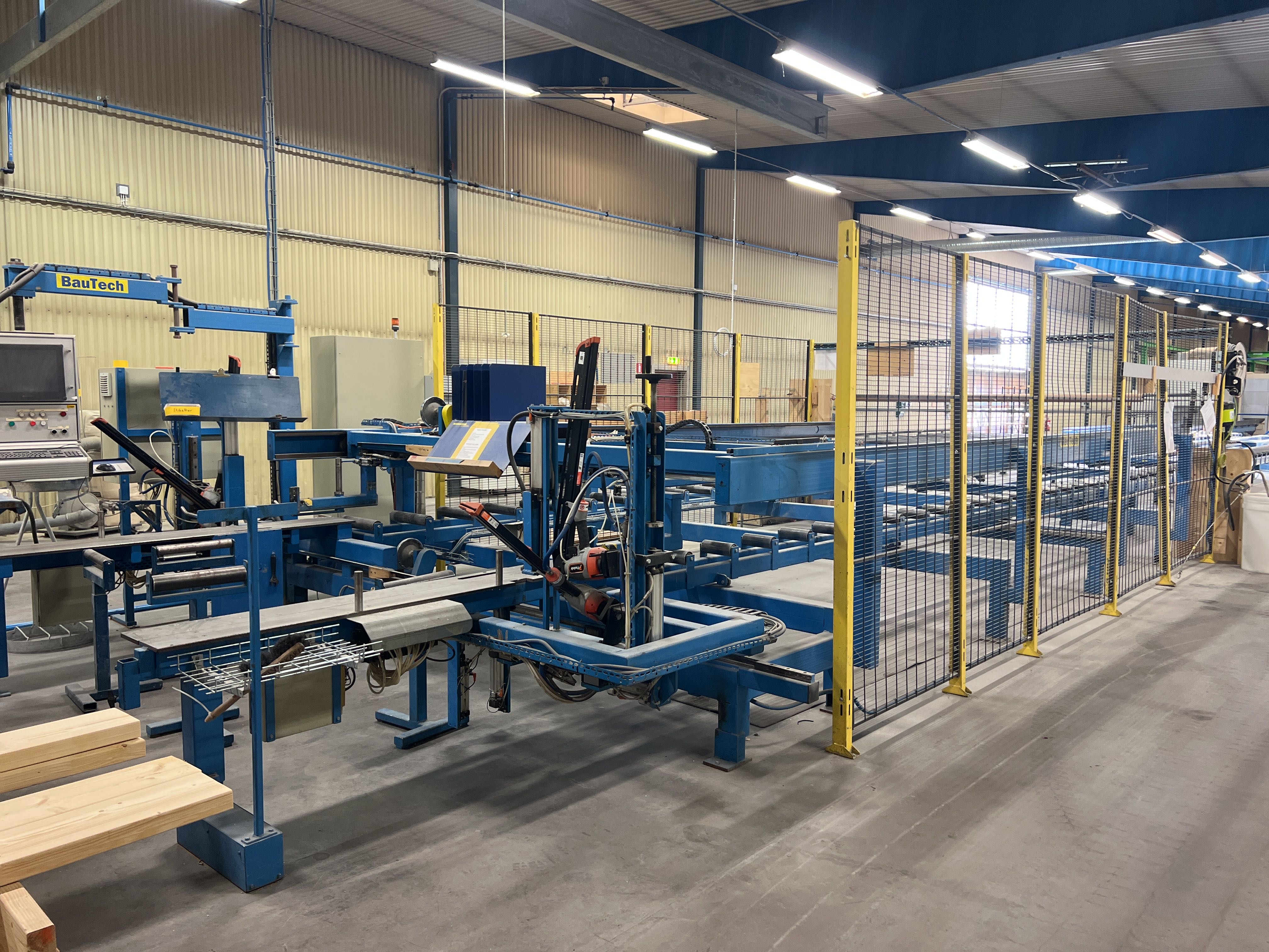 BauTech frame station complete element production line - PS Auction ...