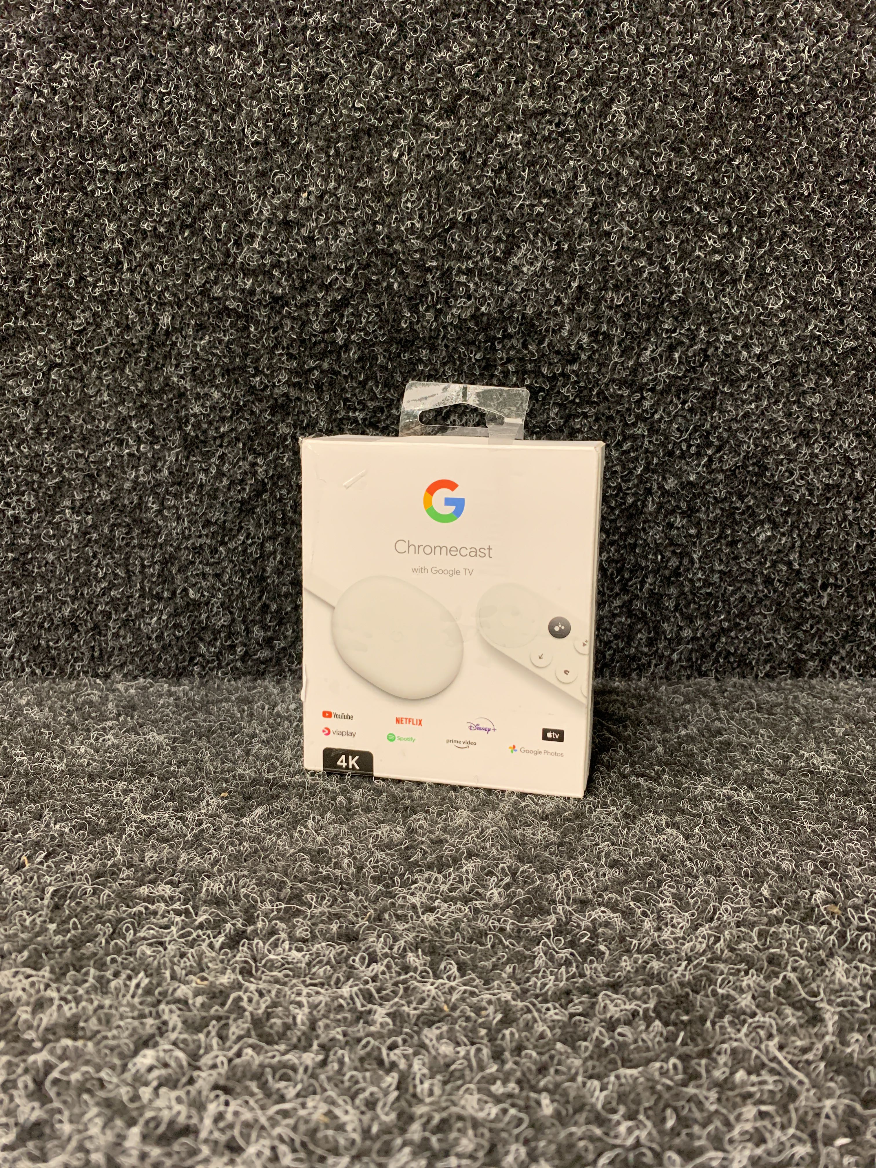 Google Chromecast Gen 4 Google TV - Auktioner online - Nätauktioner ...