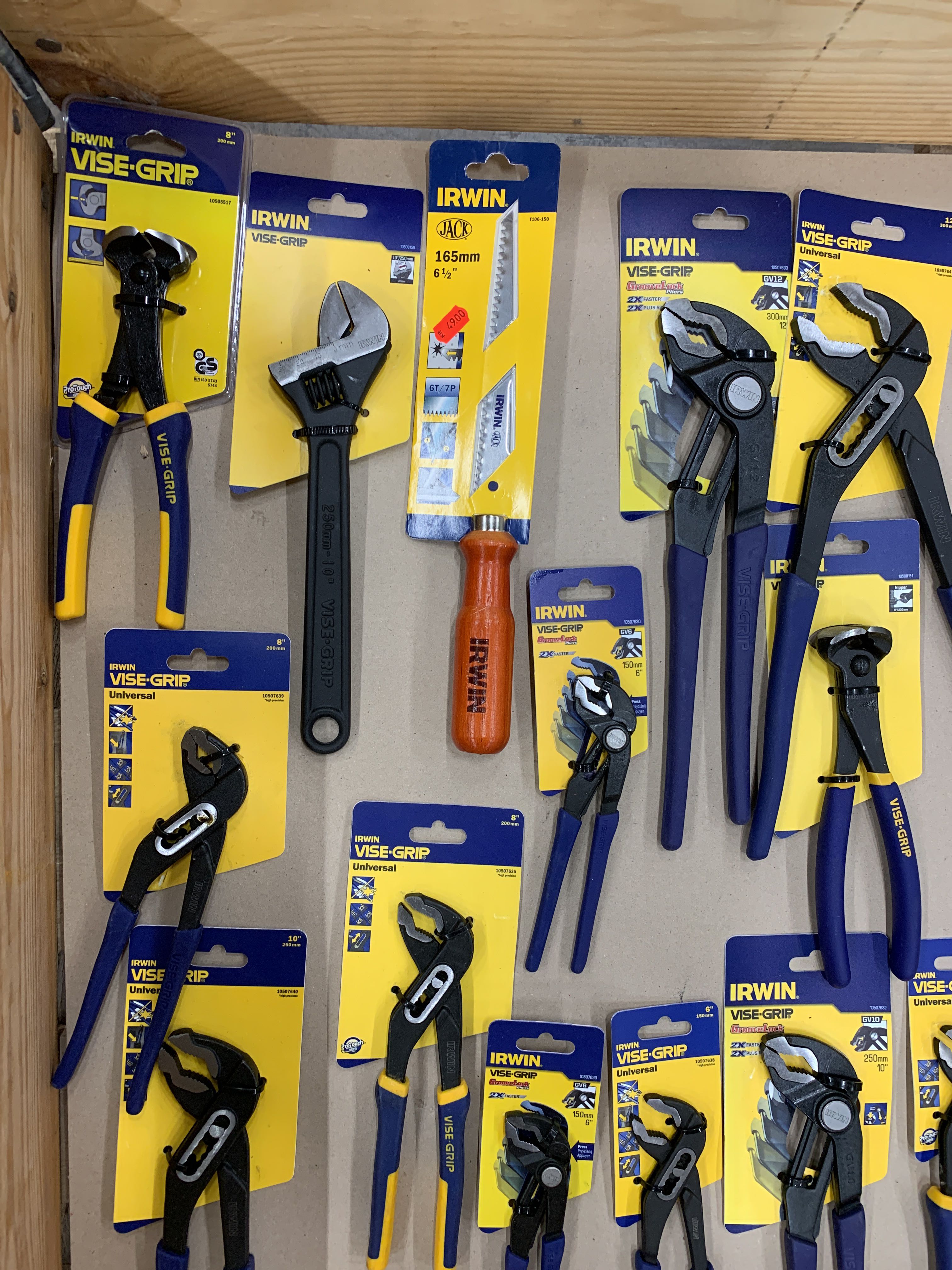 Assortment of polygrip tools Irwin - PS Auction - We value the future ...