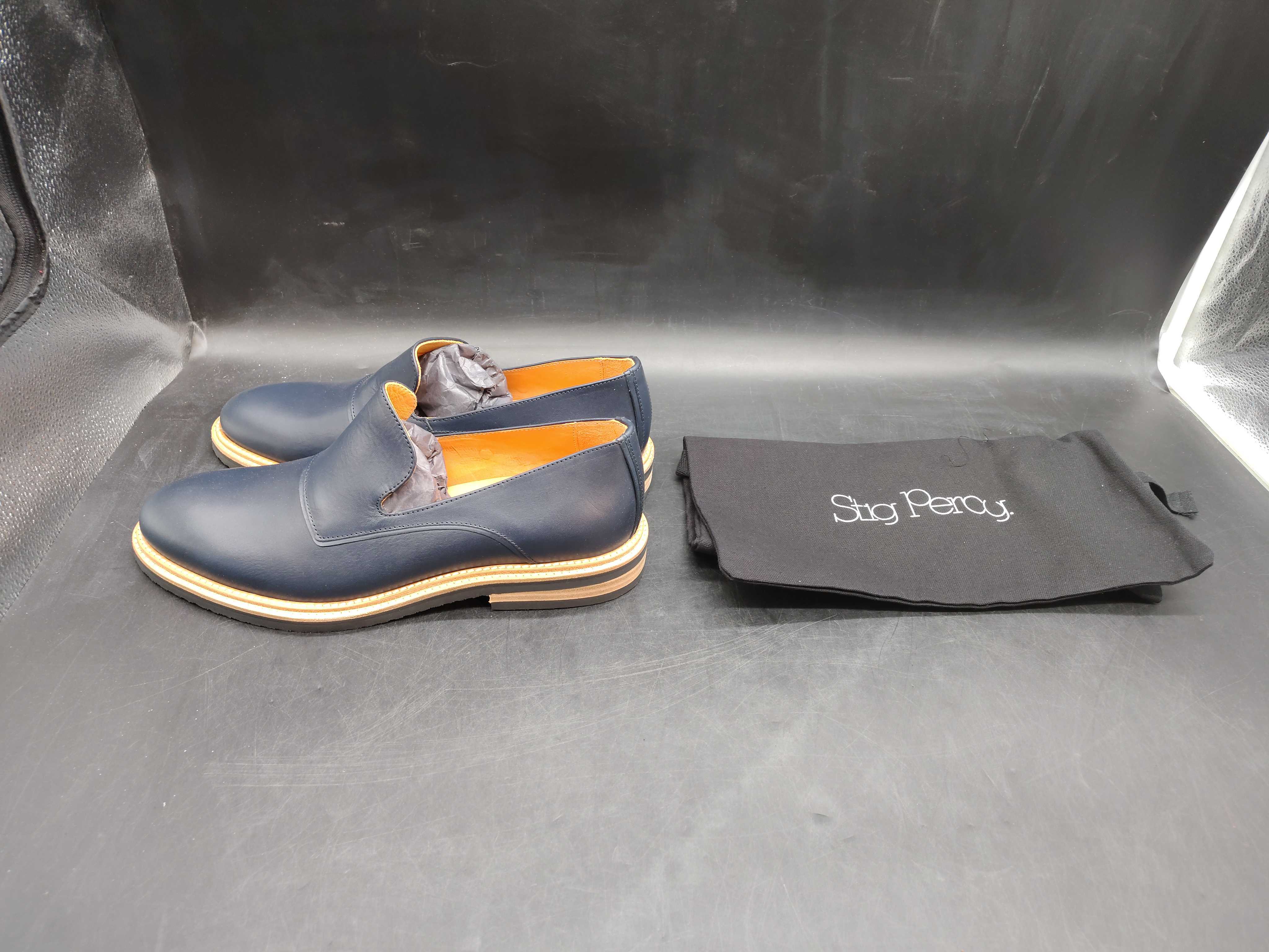 Slip-on shoes - Stig Percy, men's, size 42 - PS Auction - We value the ...