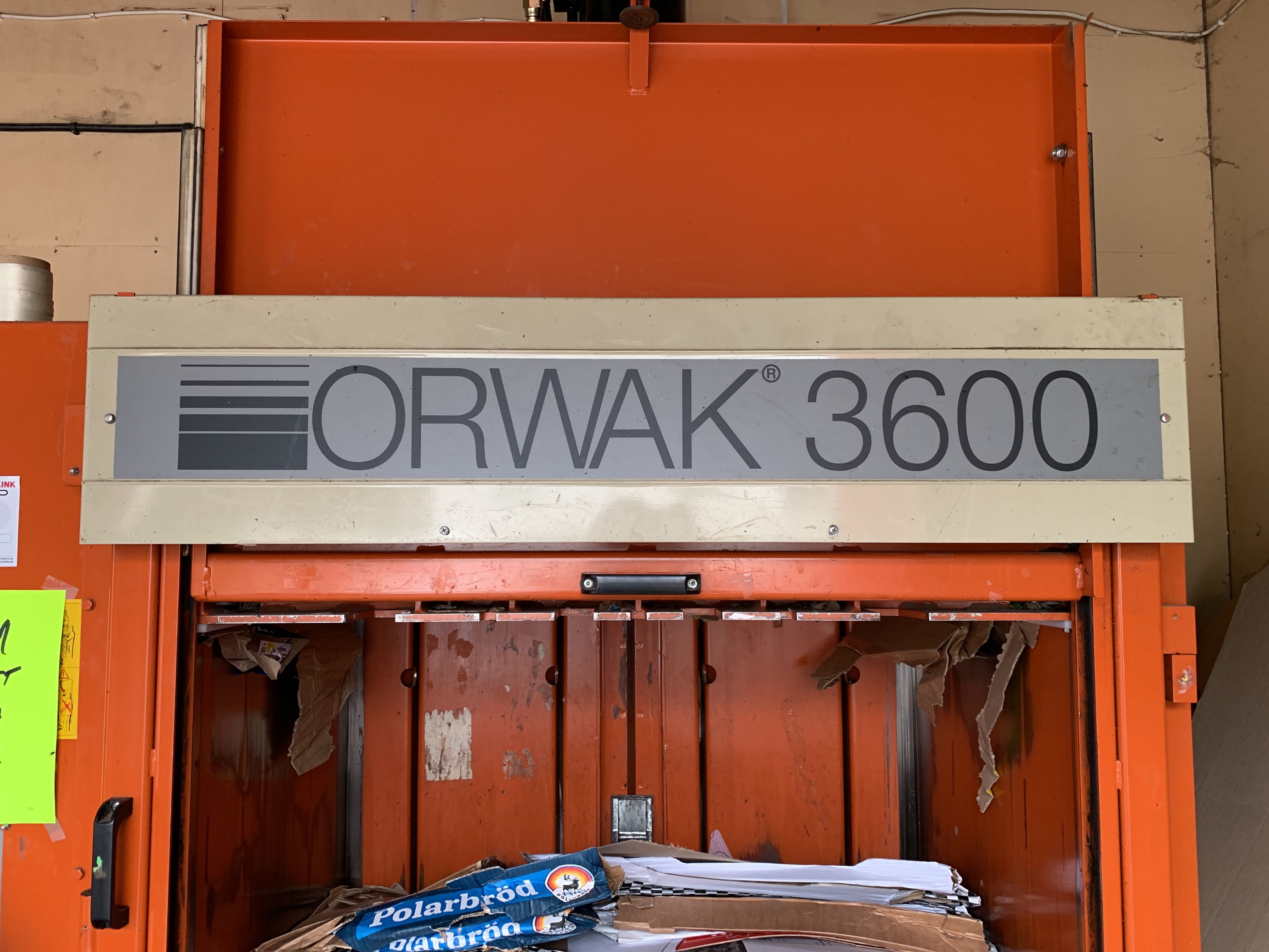 Compactor Orwak 3600 - PS Auction - We value the future - Largest in ...