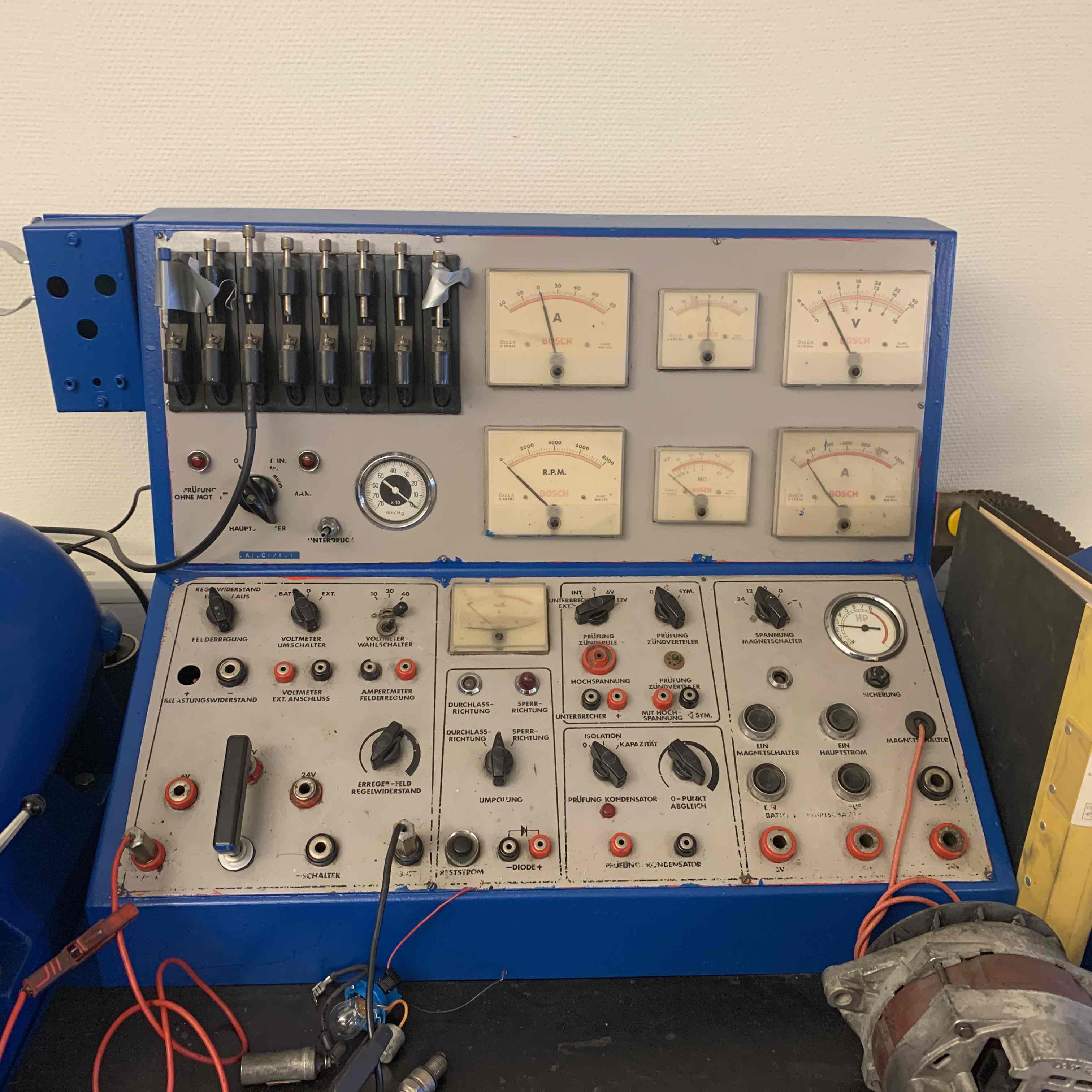 Test bench for generators, starter motors and distributors Bosch - PS ...