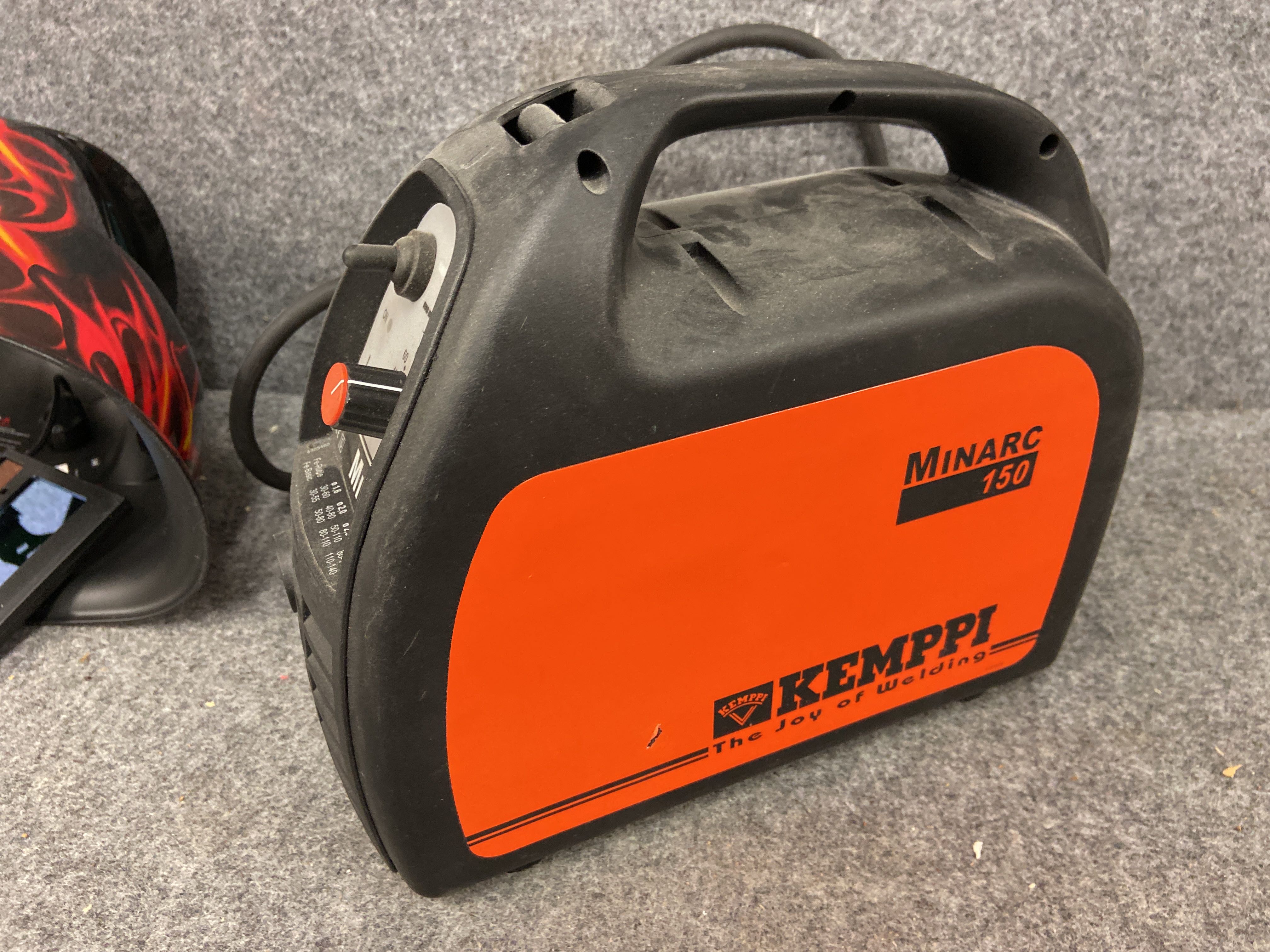 Welding Minarc 150 with welding helmet - PS Auction - We value the ...