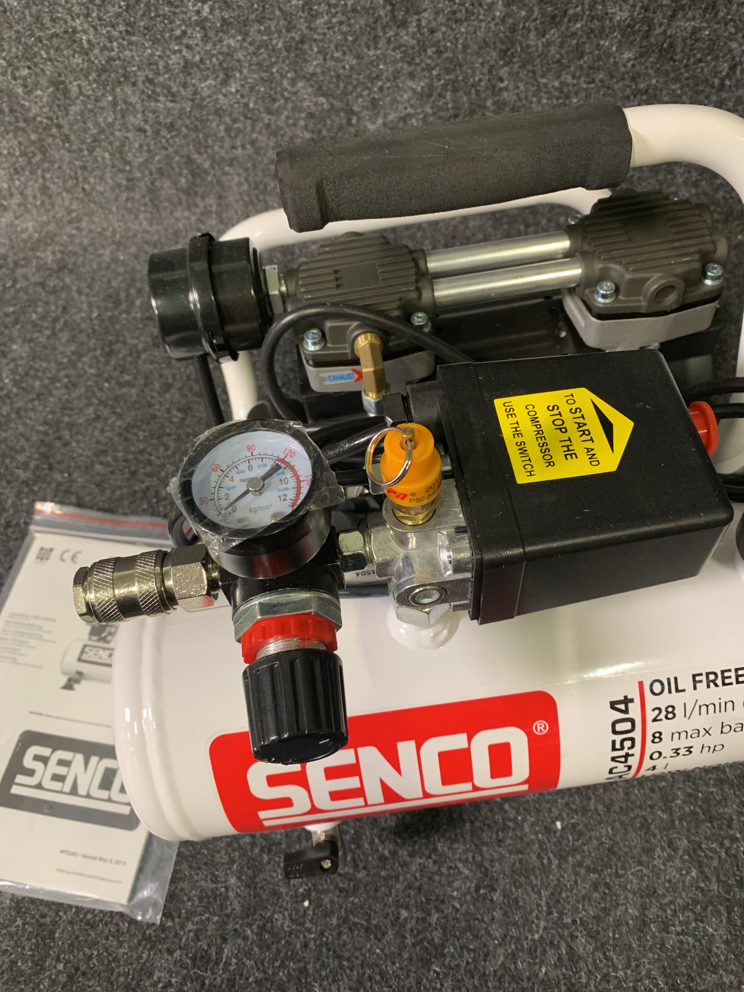 Kompressor Senco AC4504 - Auktioner online - Nätauktioner ...