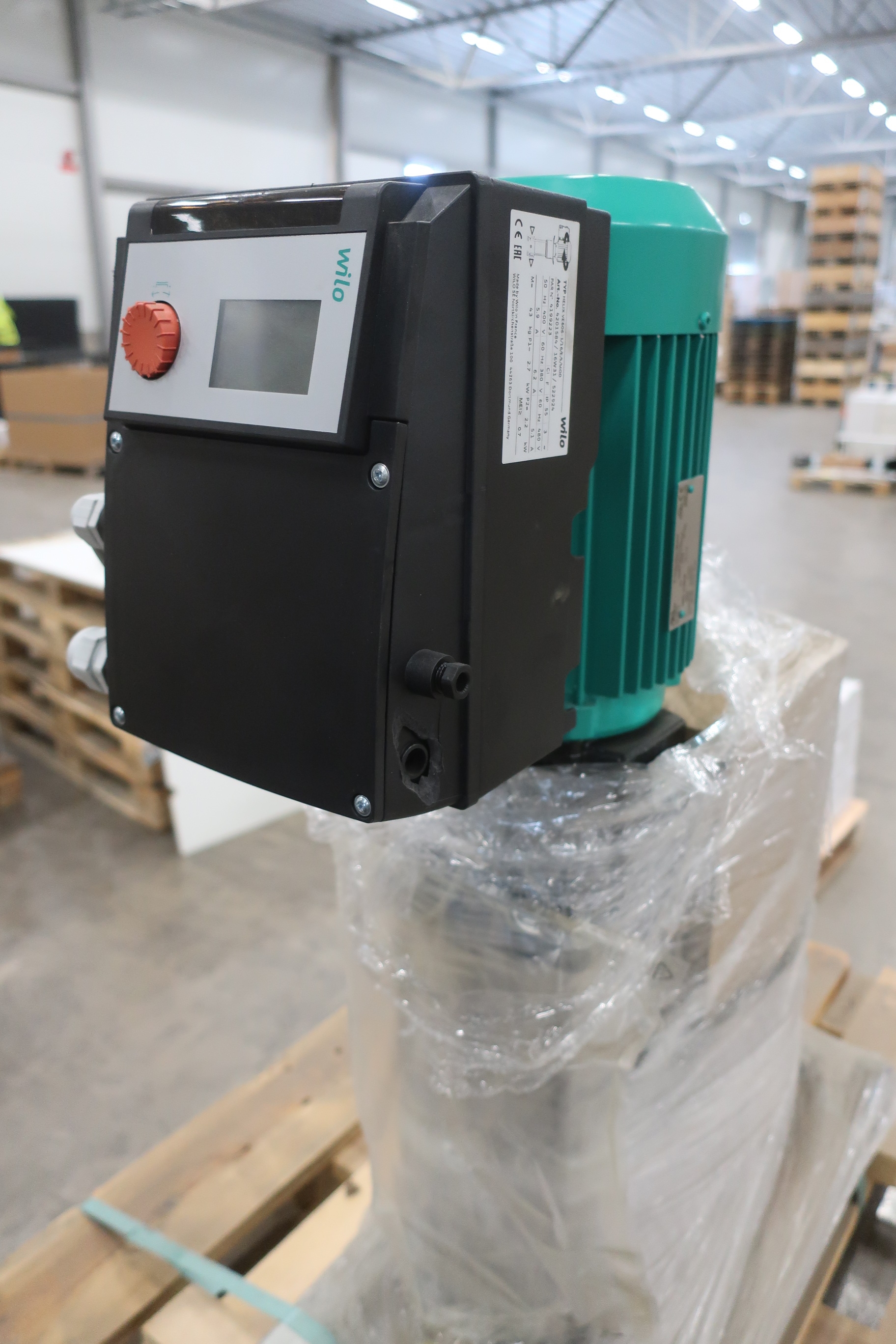 Pressure boosting system Wilo SiBoost 1 Helix VE 606 - PS Auction - We ...