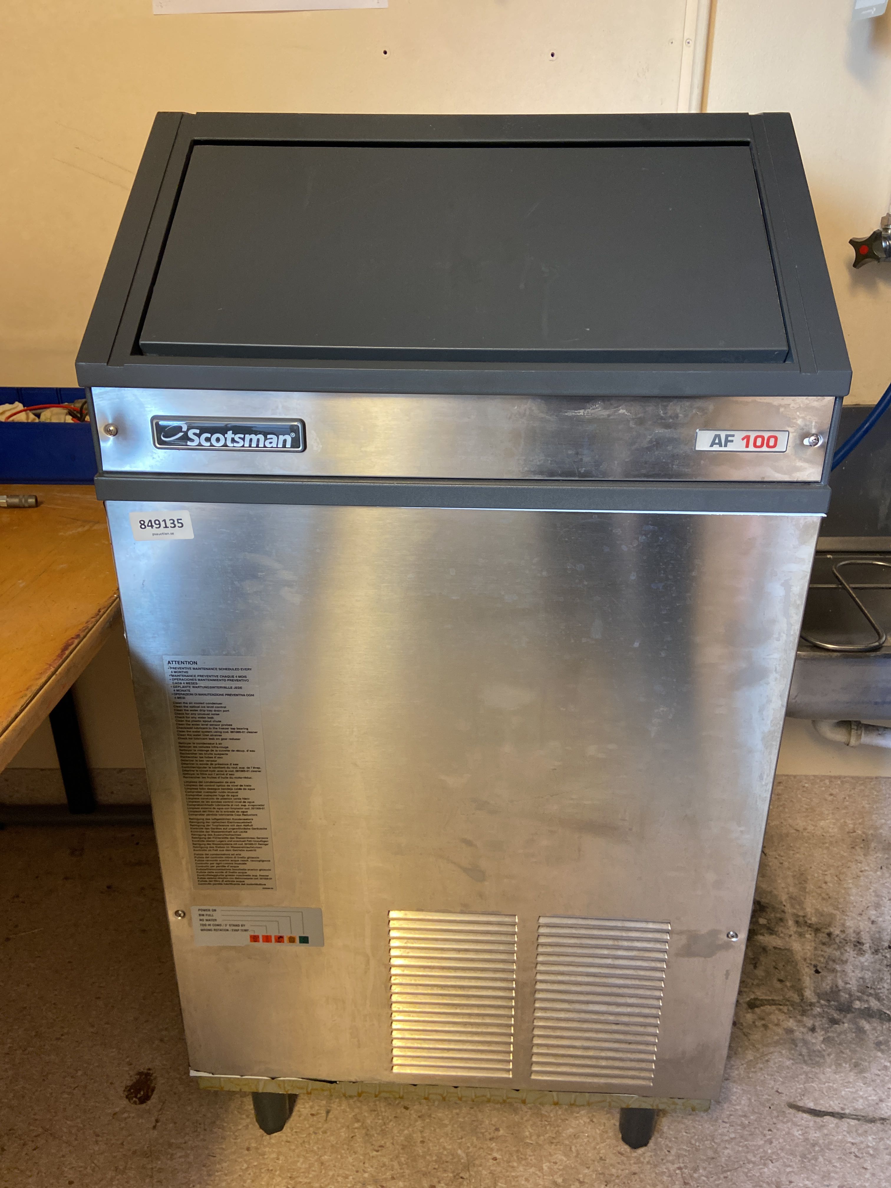 Ice machine Scotsman AF 100 - PS Auction - We value the future ...