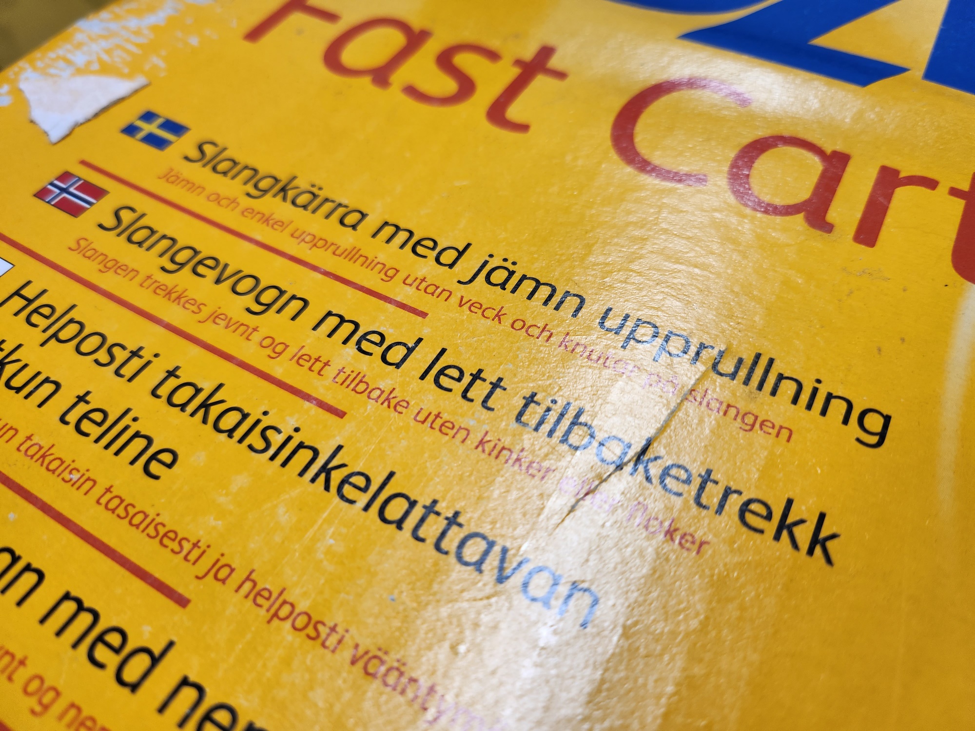 Hozelock Fast Cart slagvagn med 40 meter slang - Frakt ingår ...