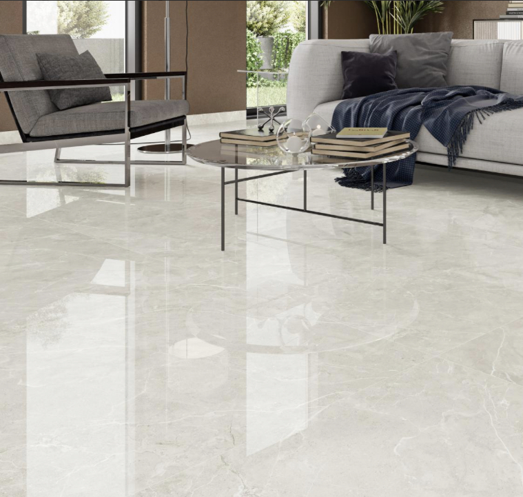 Ivory 120x120 glossy granite ceramic, 40 square meters - PS Auction ...