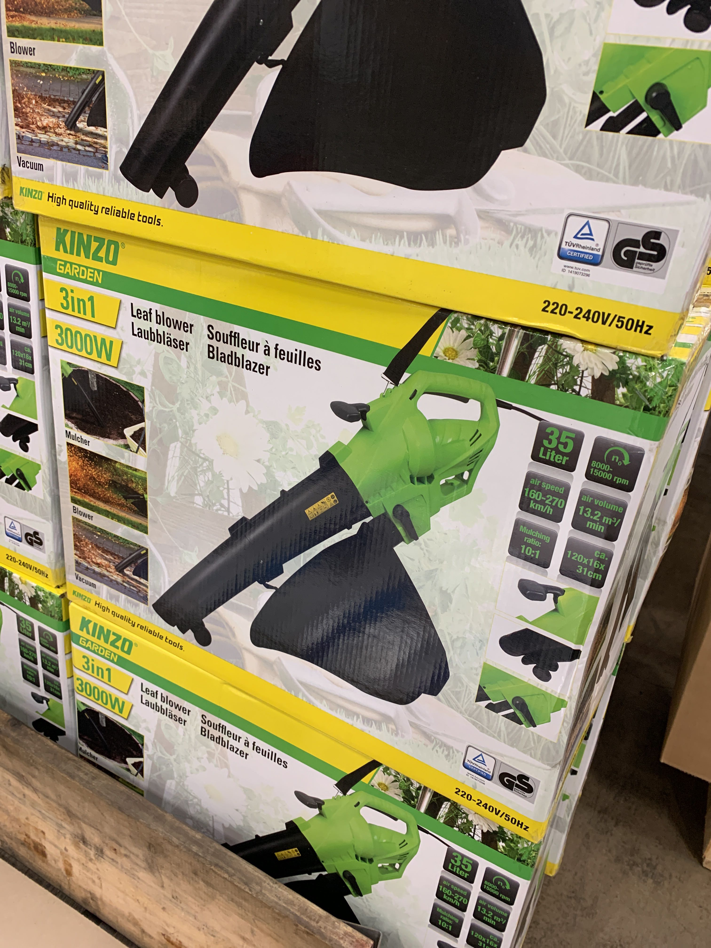 Leaf blower and leaf suction 3000W - PS Auction - We value the future ...