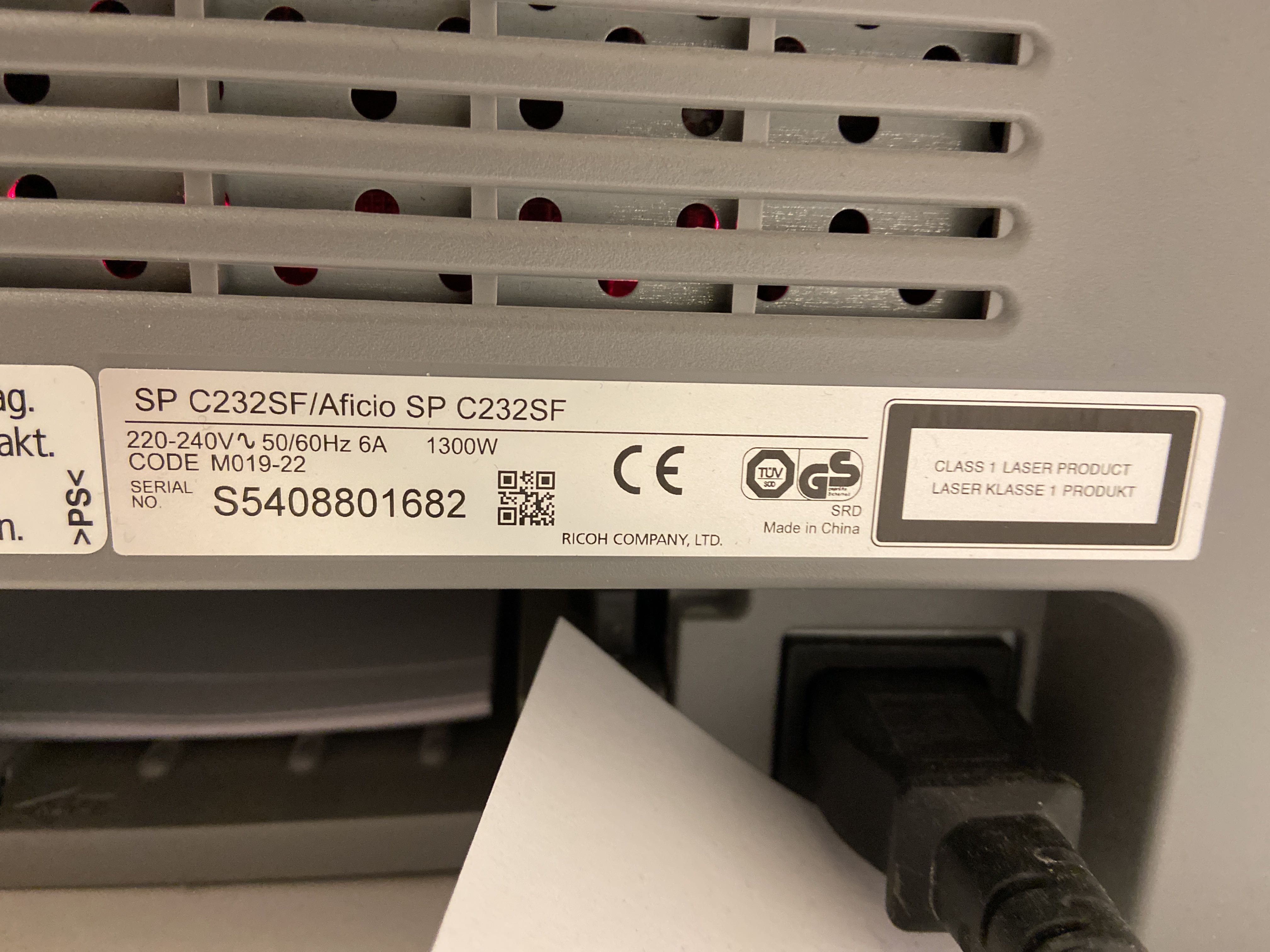 Nashuatec Multifunction Printer - PS Auction - We value the future ...