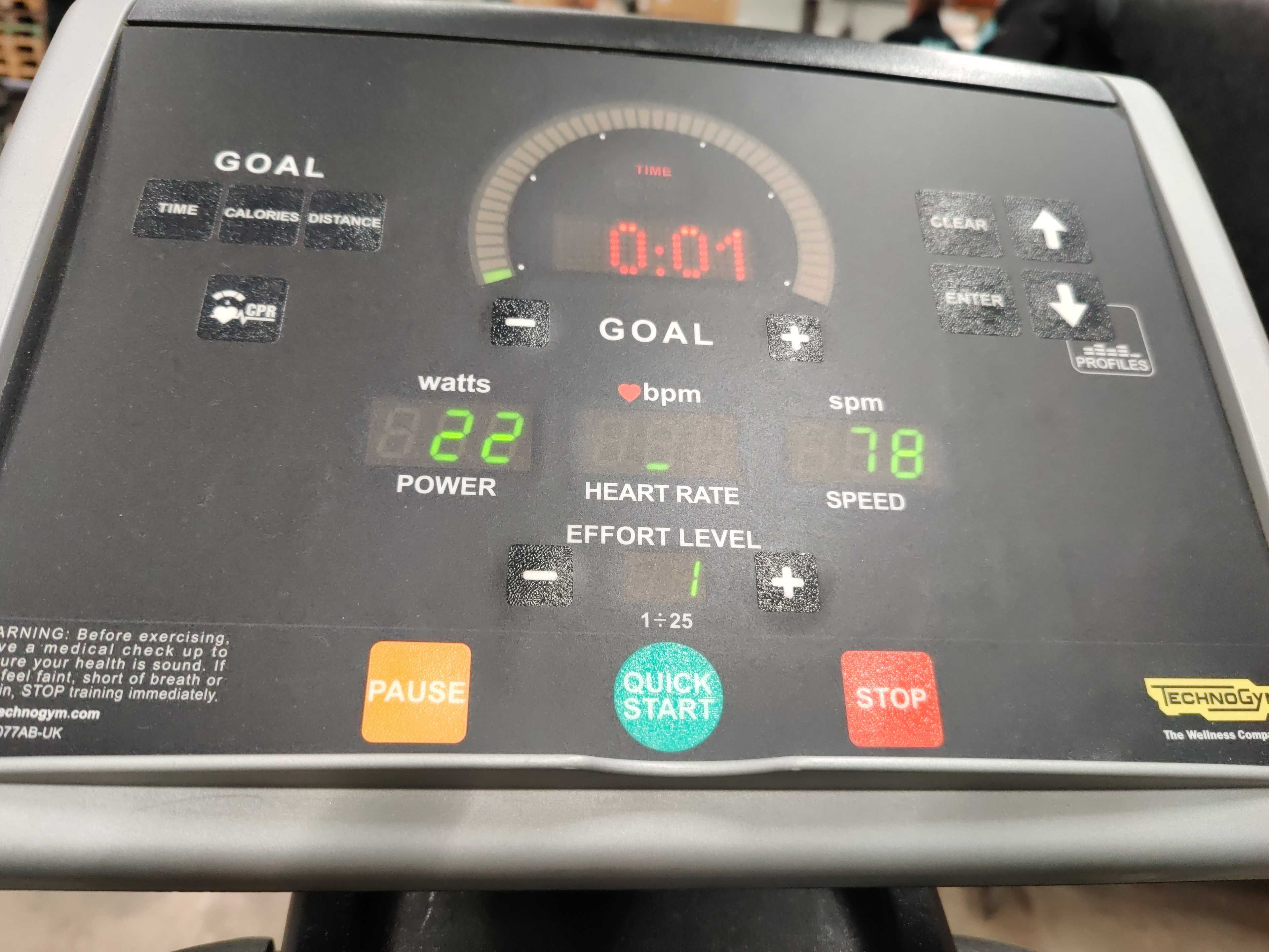 Crosstrainer Excite Synchro EXC 500 SP, Technogym - Auktioner online ...