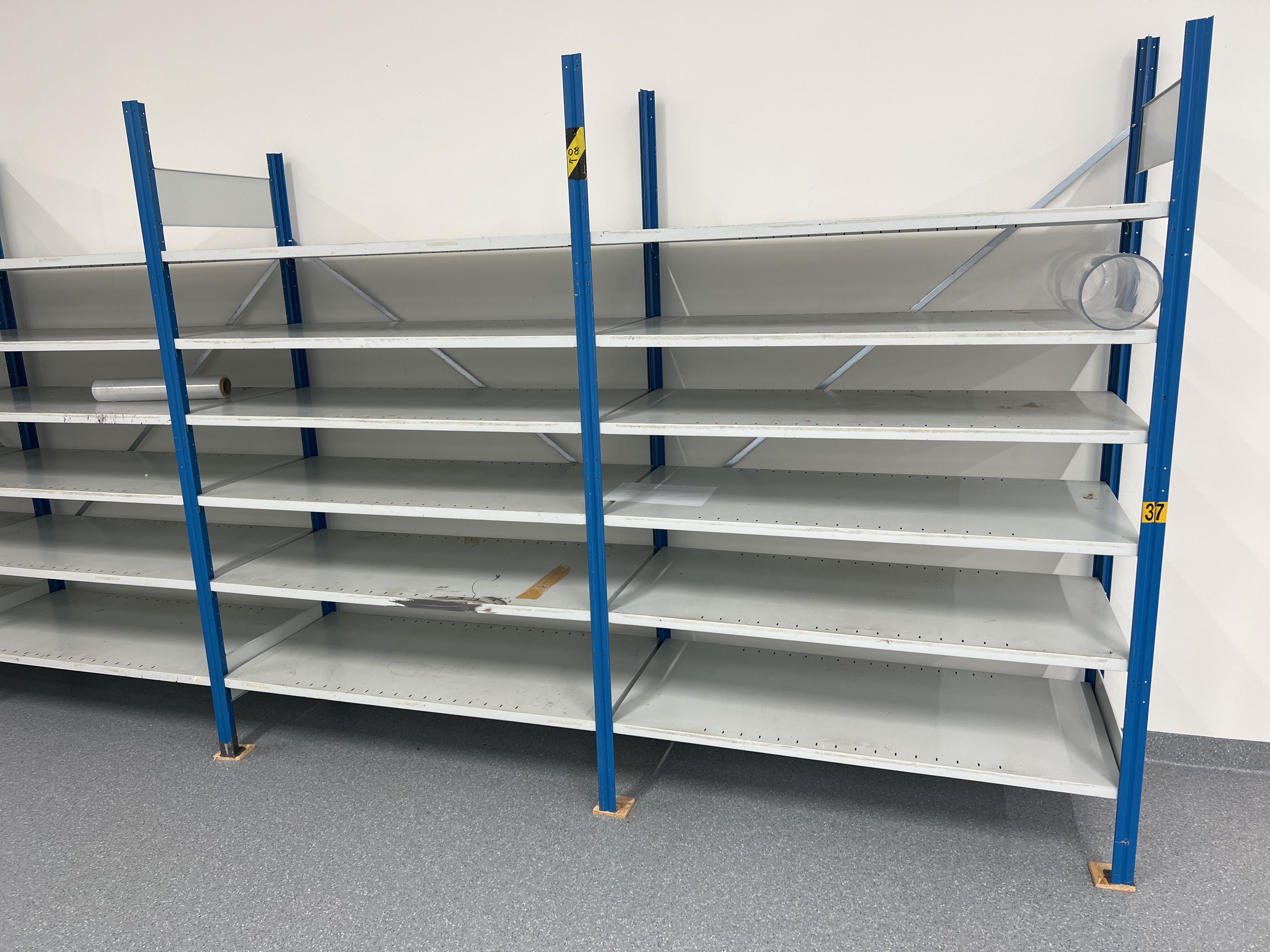 Sheet shelves for dismantling 15 sections - PS Auction - We value the ...