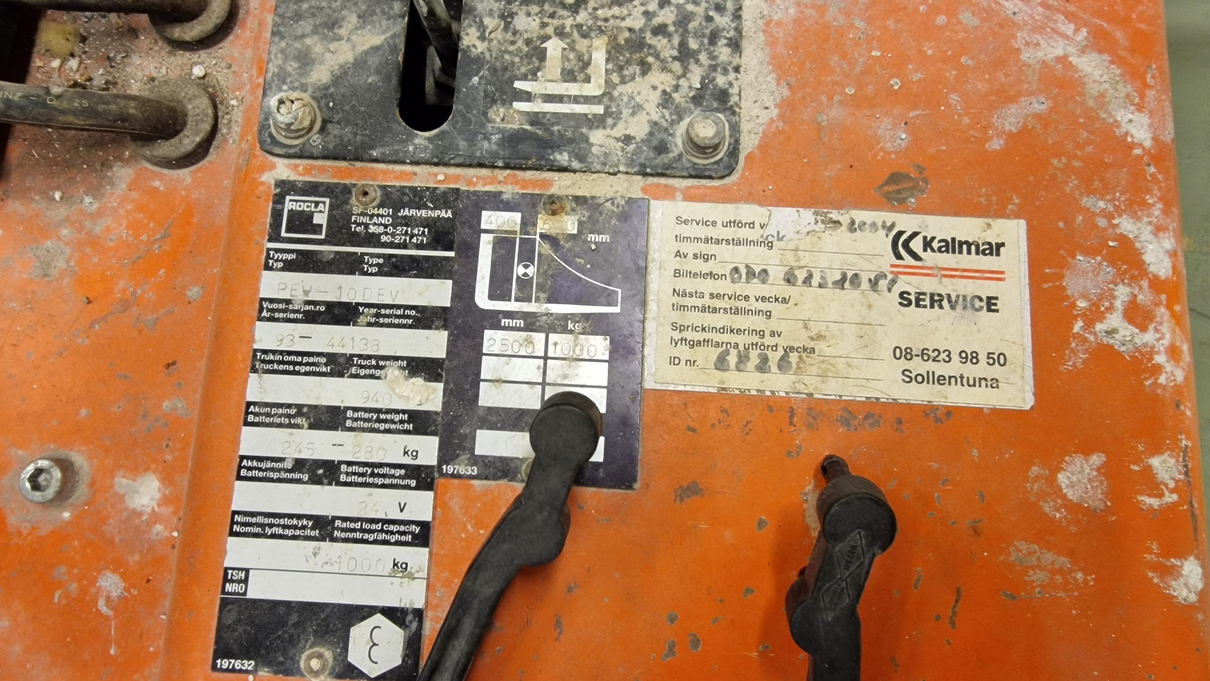 Track stacker, Rocla PEW-10DEV - PS Auction - We value the future ...